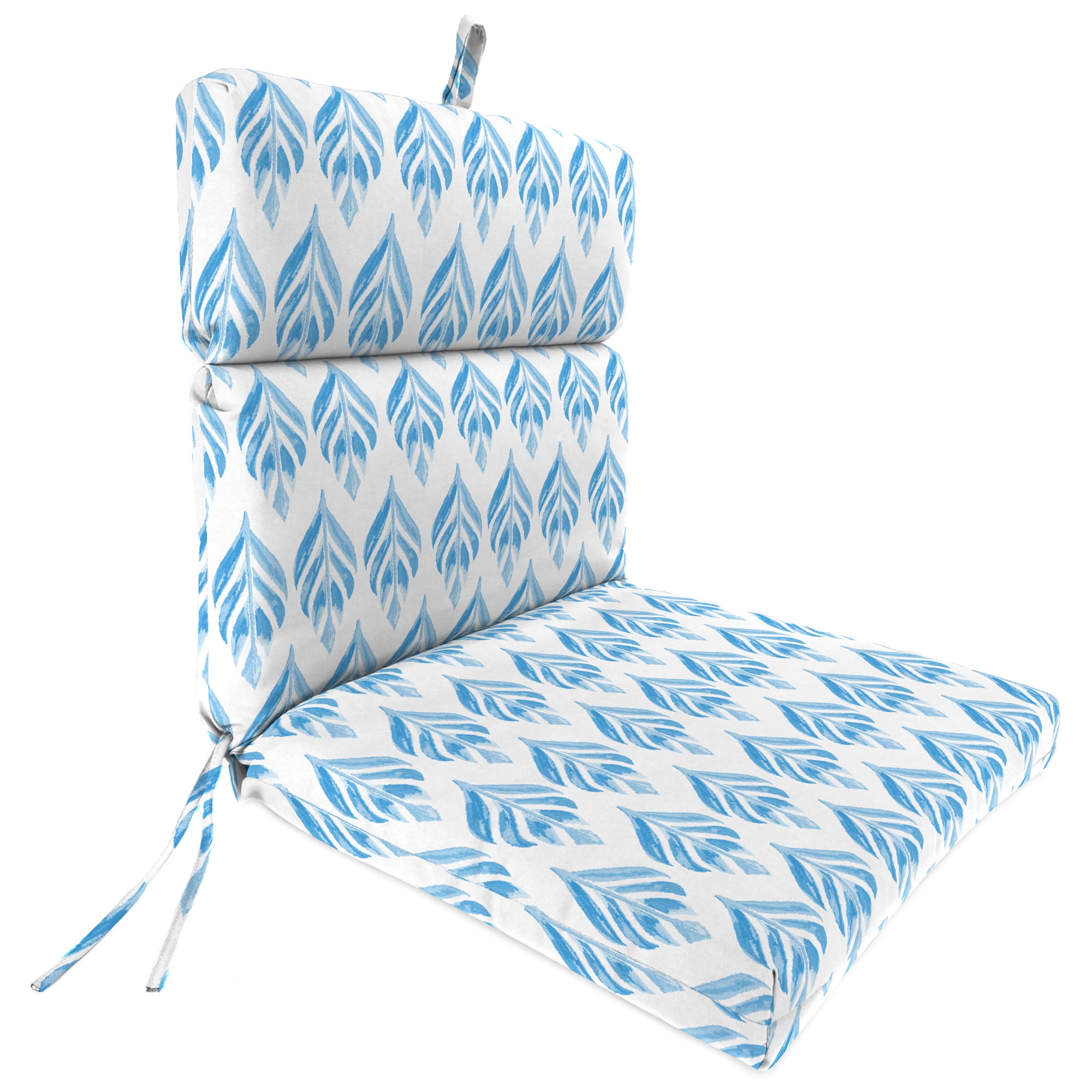 Jordan Manufacturing 44" x 22" Marvel Azure Blue Leaves Rectangular ...