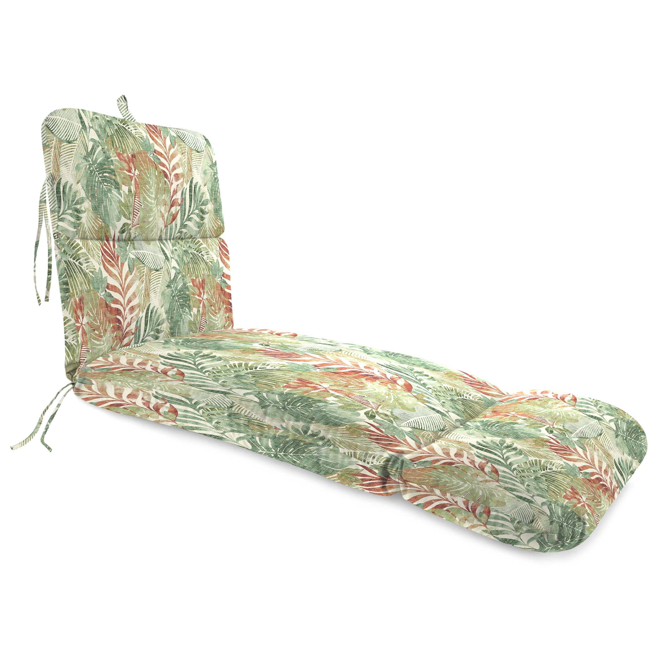 Jordan Manufacturing 74" x 22" Wesley Almond Green Leaves Rectangular ...