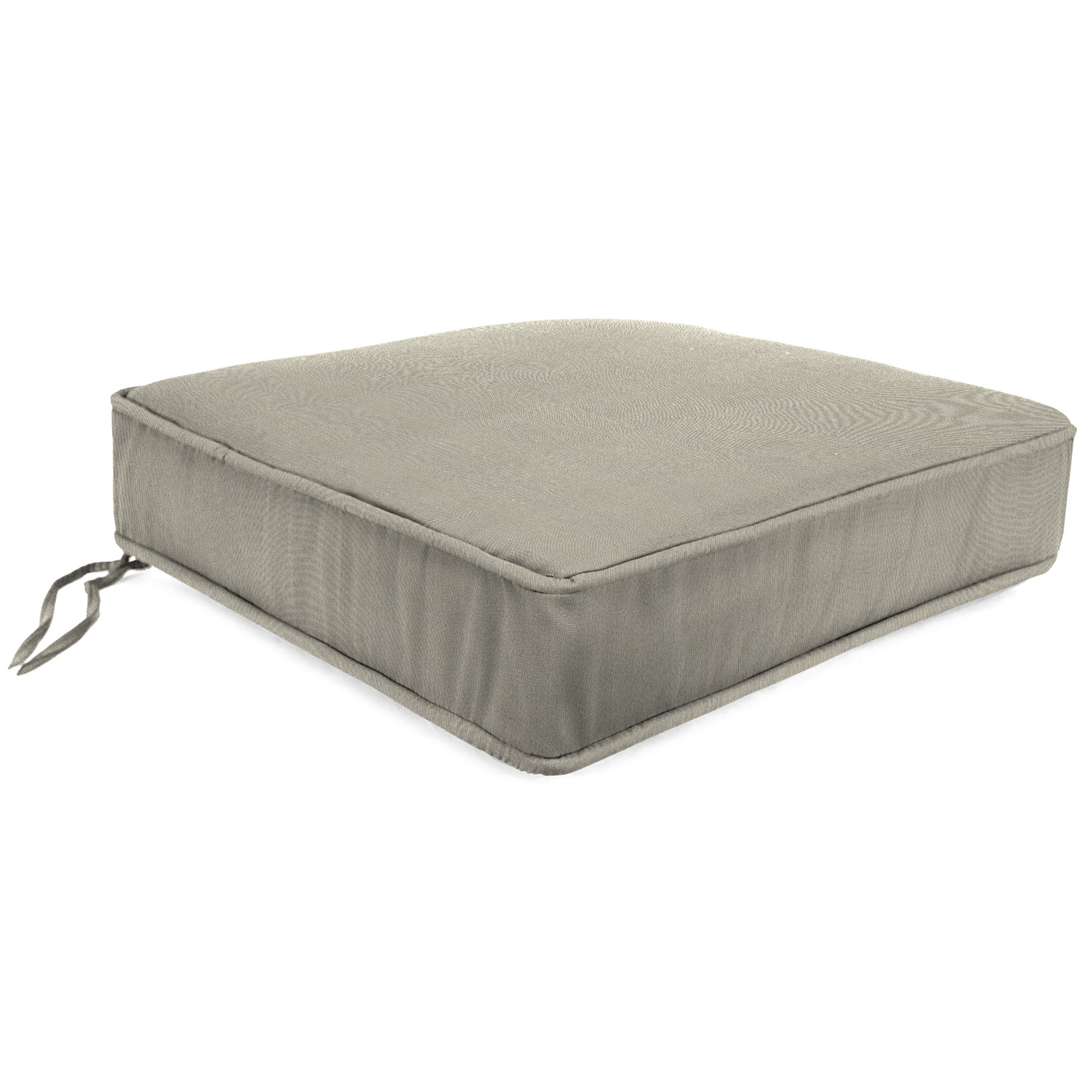 Jordan Manufacturing Sunbrella 21.5" x 22.5" Spectrum Dove Beige Solid ...