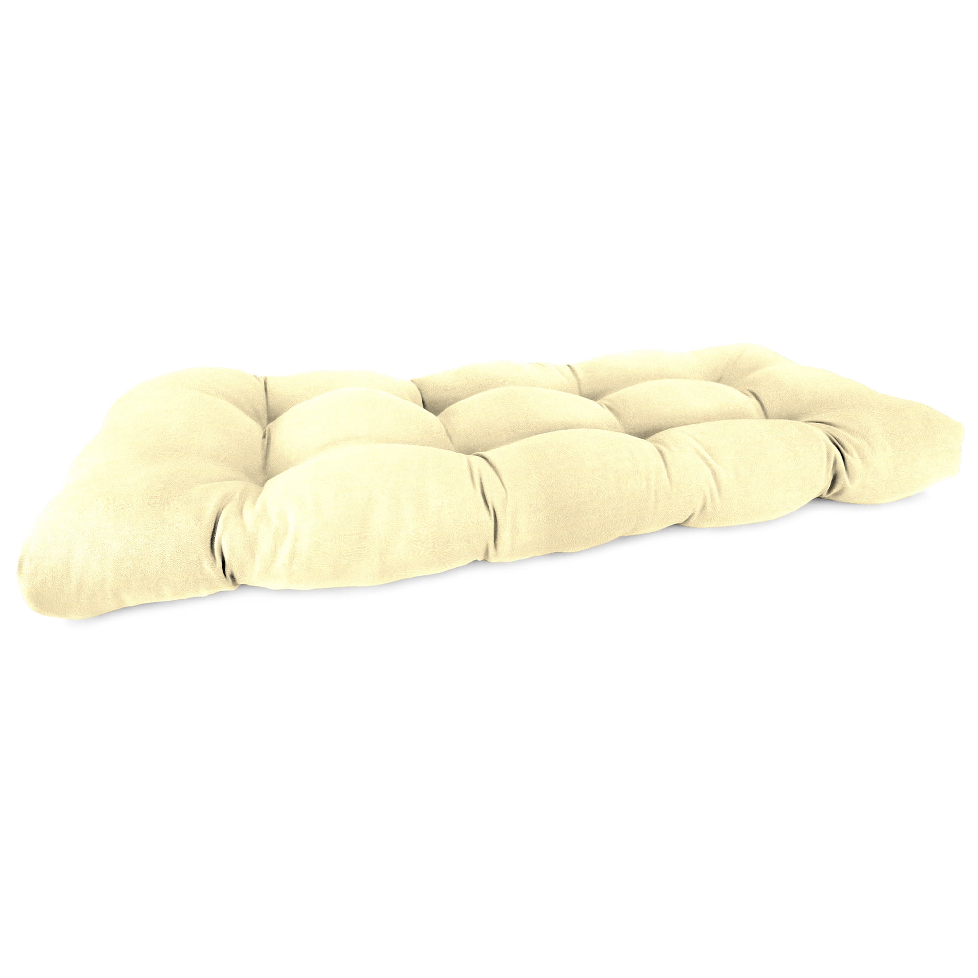 Jordan Manufacturing Sunbrella 44" x 18" Canvas Vellum Yellow Solid ...