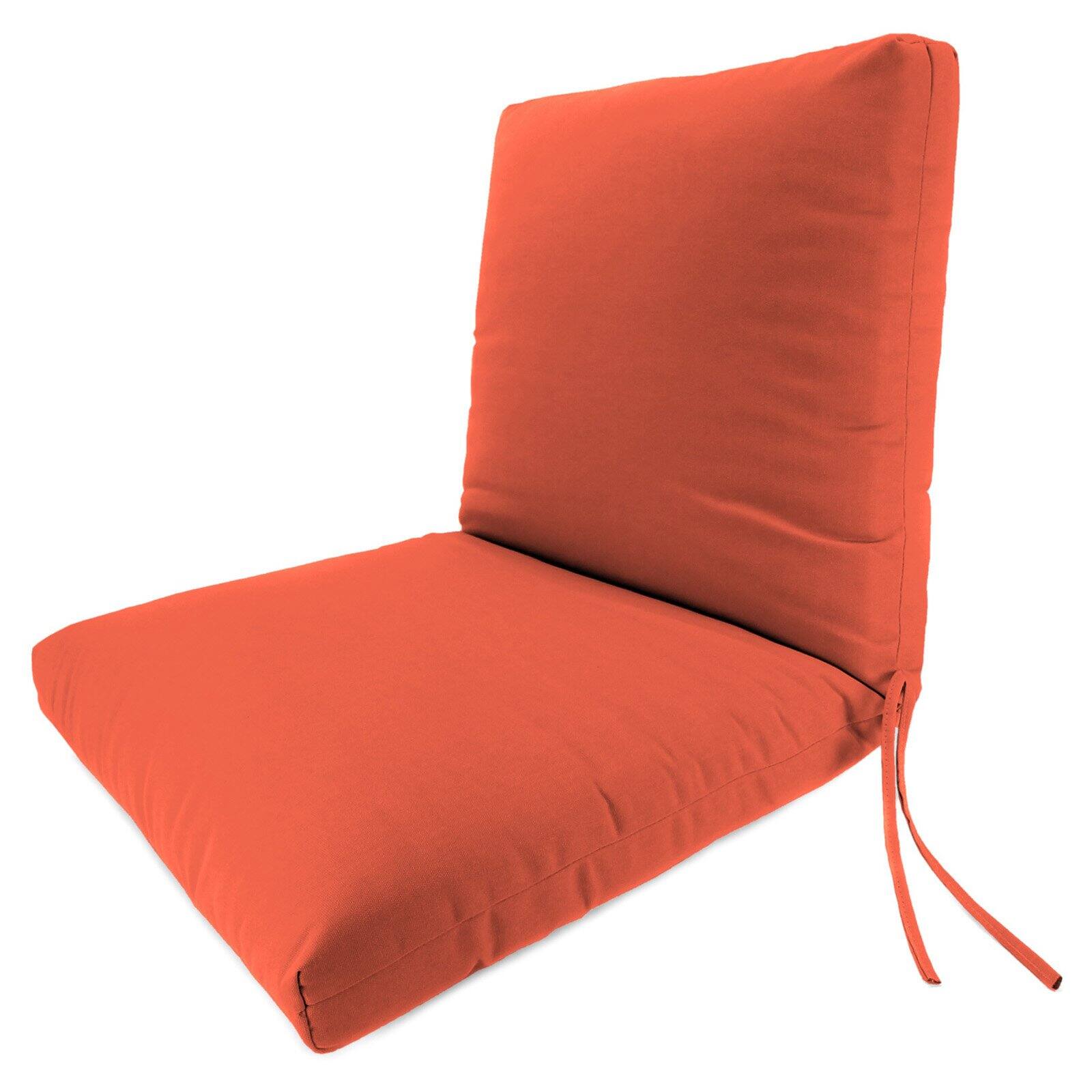 Jordan Manufacturing Sunbrella 44 x 22 in. Dining Chair Cushion ...