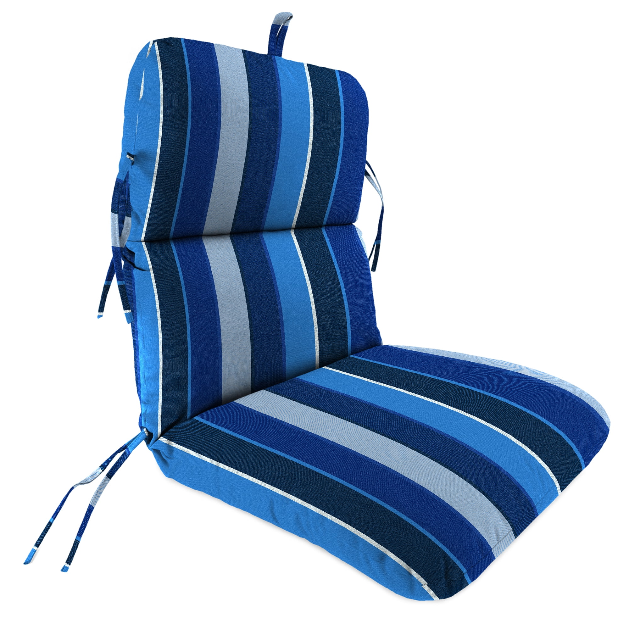 Jordan Manufacturing Sunbrella 45" x 22" Milano Cobalt Blue Stripe ...