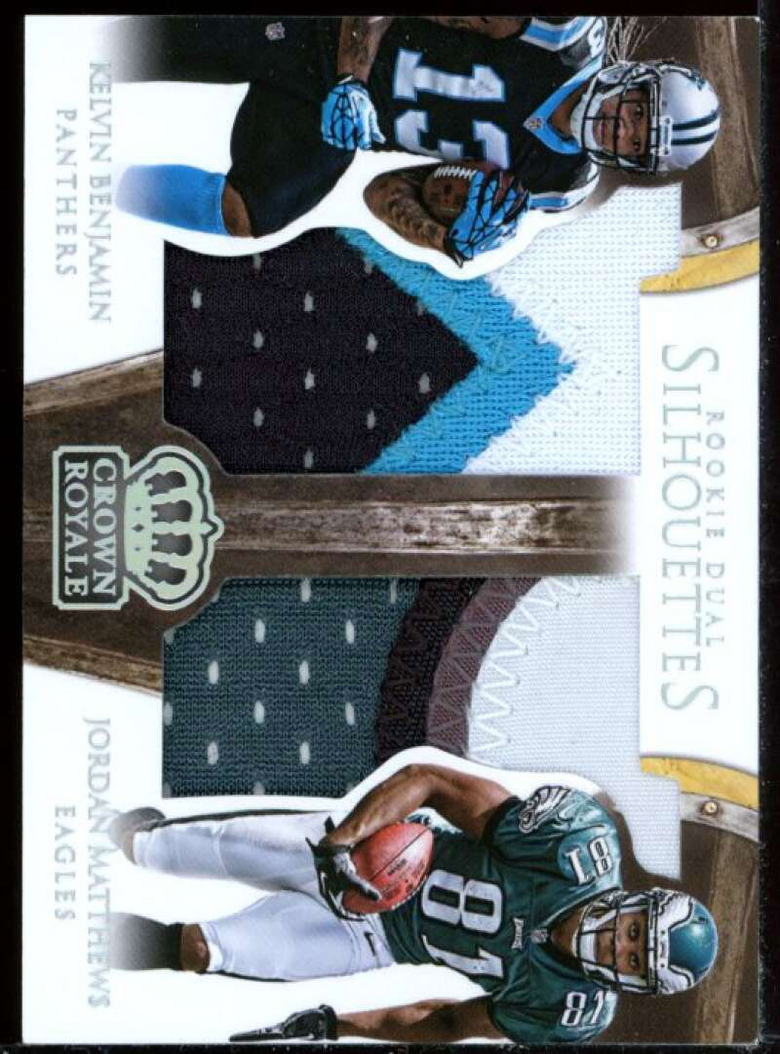 Jordan Matthews Kelvin Benjamin 2014 Crown Royale Dual Rookie ...