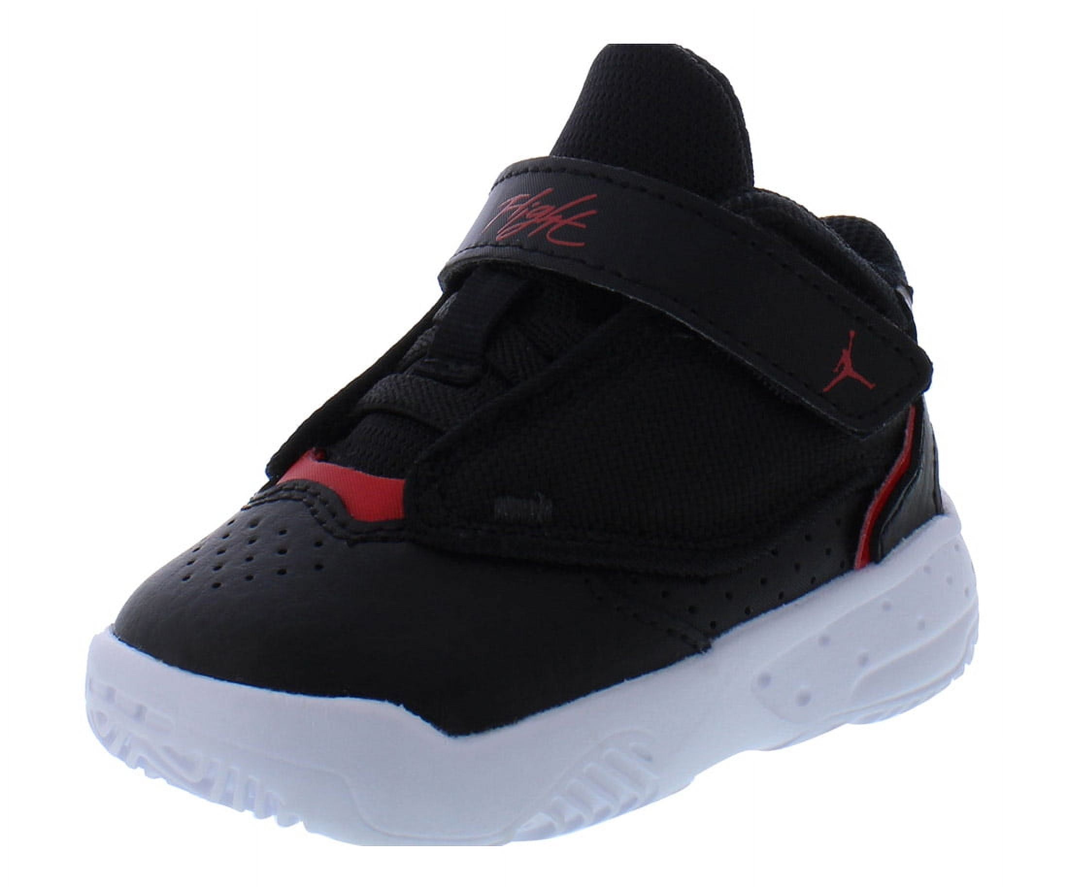 Jordan Max Aura 4 Infant/Toddler Shoes Size 4, Color: Black/Red ...