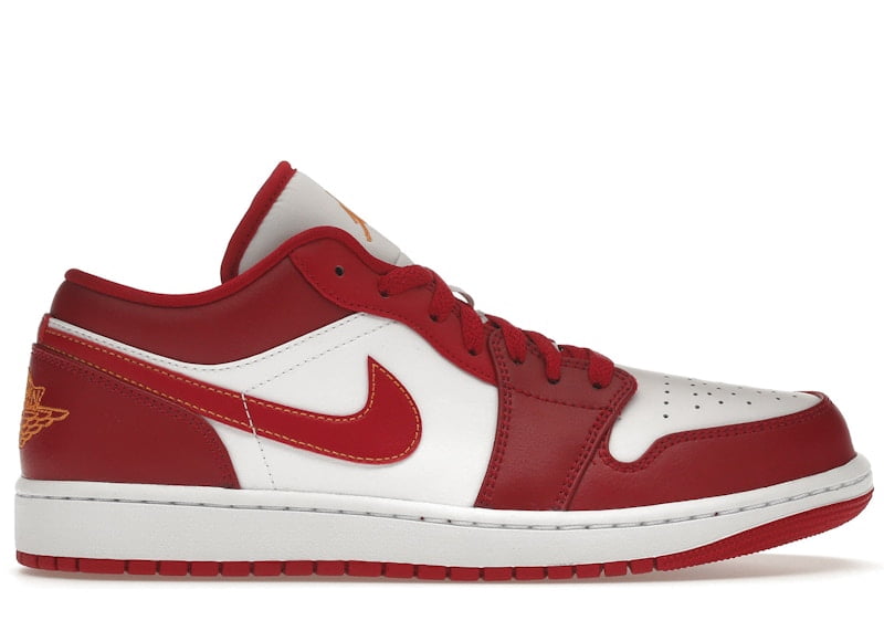 Jordan Men's 1 Low Cardinal Red Shoes, from StockX - Walmart.com