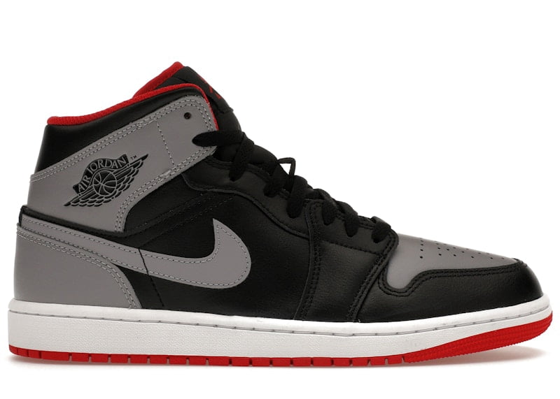 Jordan Men's 1 Mid Bred Shadow Basketball Shoes, from StockX - Walmart.com