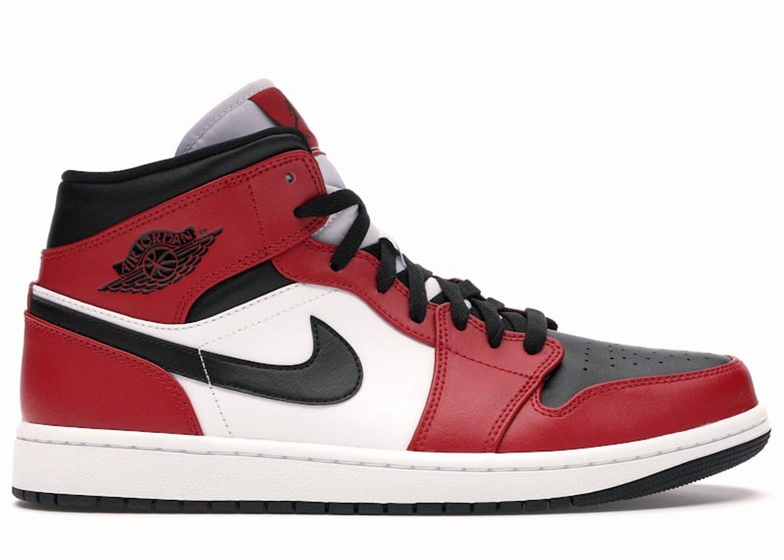 Jordan Men's 1 Mid Chicago Toe Basketball Shoes, from StockX - Walmart.com