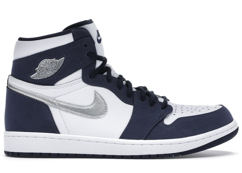 Jordan Men's 1 Retro High CO.JP Midnight Navy (2020) Basketball Shoes ...