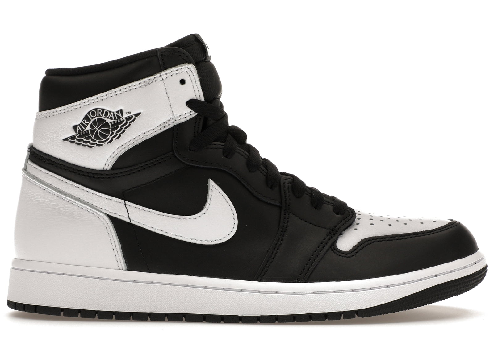 Jordan Men's 1 Retro High OG Black White Basketball Shoe, from StockX ...