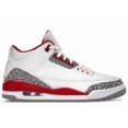 Jordan Men's 3 Retro Cardinal Red Basketball Shoes, from StockX ...