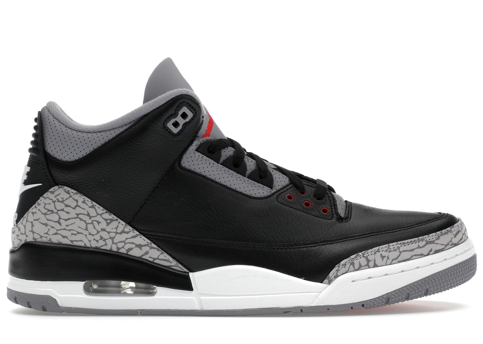 Jordan Men's 3 Retro OG Black Cement (2024) Casual Shoe, From StockX ...