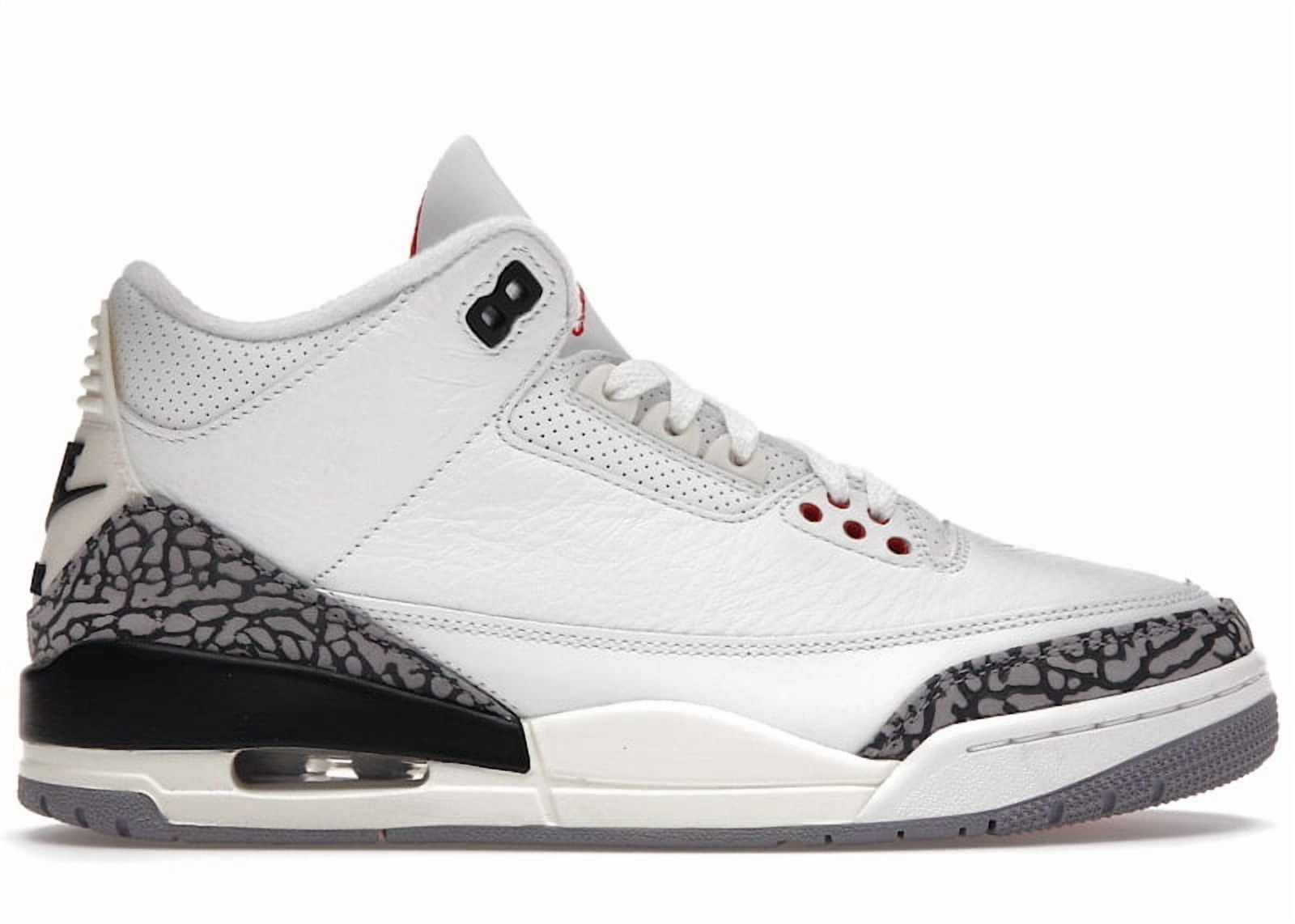 Jordan Men's 3 Retro White Cement Reimagined Basketball Shoes, from ...
