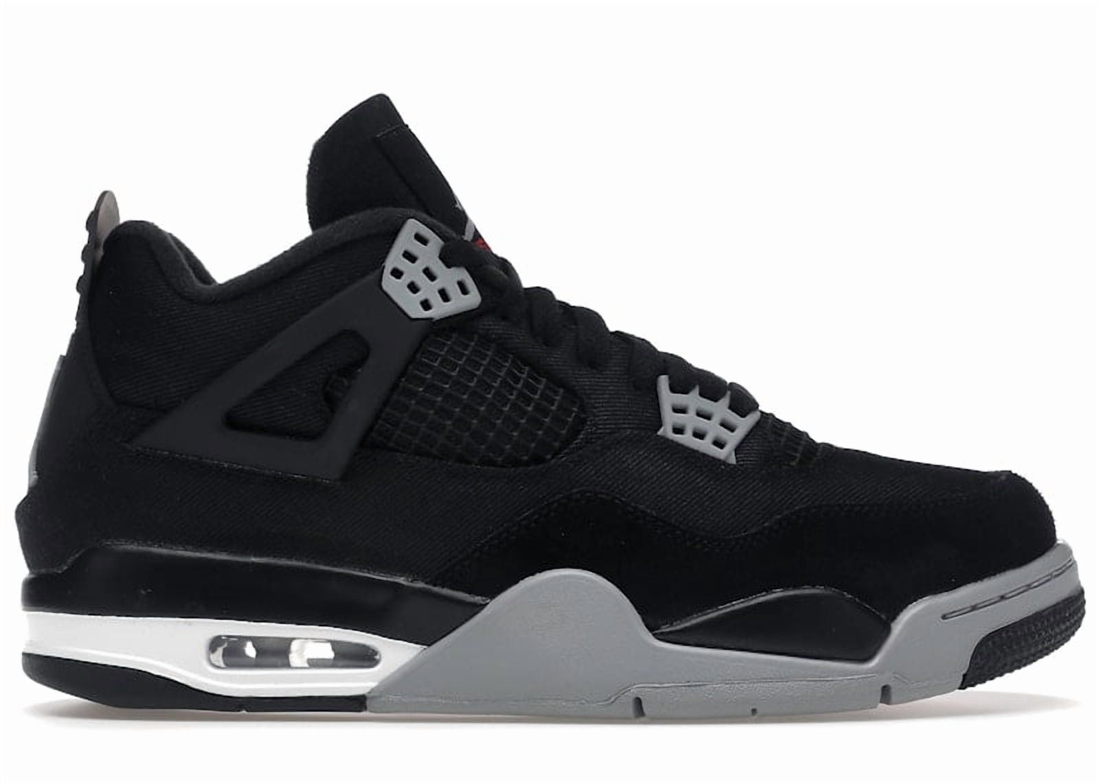 Jordan Men's 4 Retro SE Black Canvas Basketball Shoes, from StockX ...