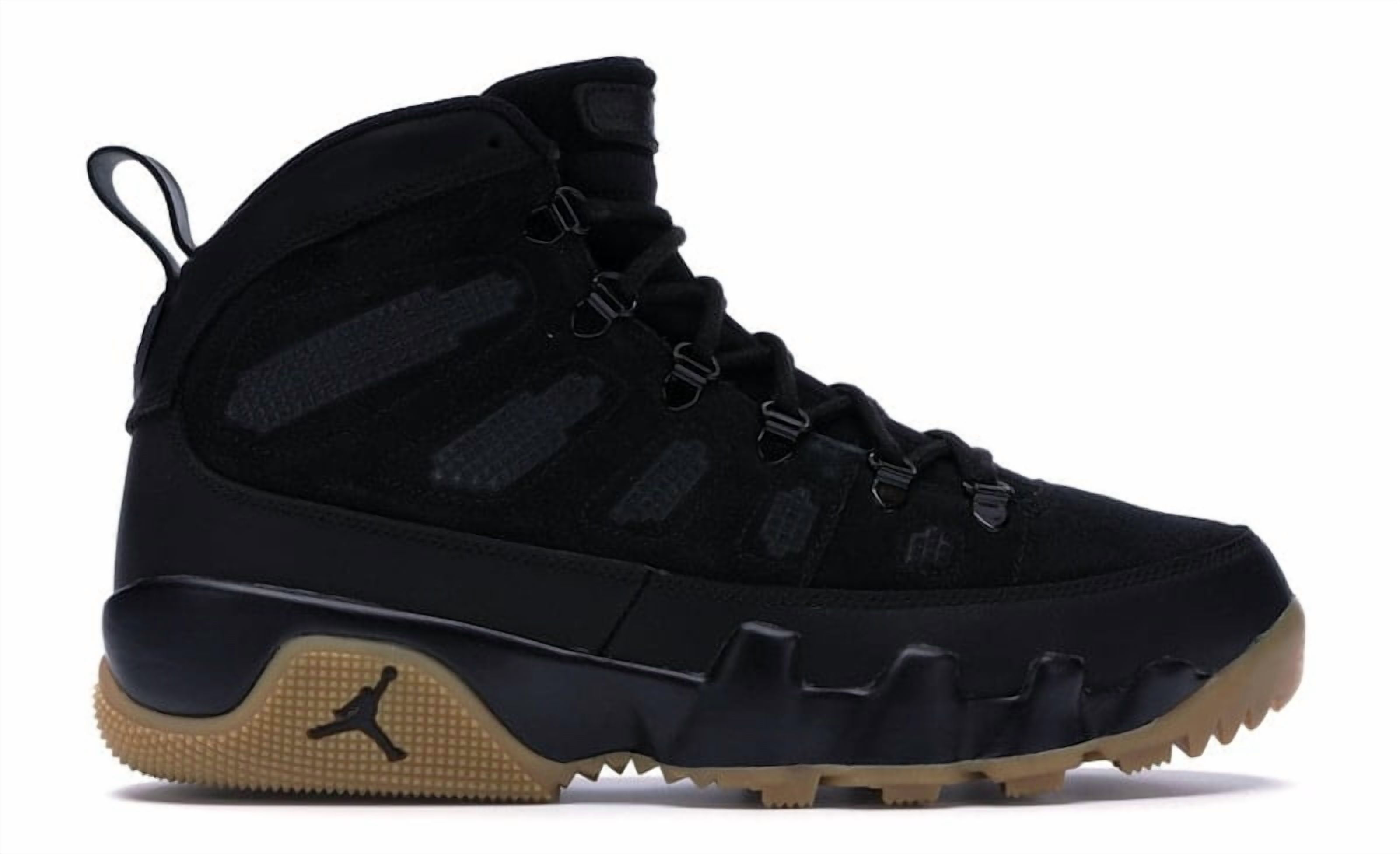 Jordan Men's 9 Retro Boot NRG Black Light Gum Basketball Shoes, from ...