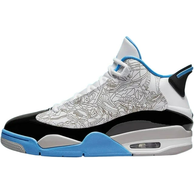 Men's Jordan Dub Zero "Legend Blue" White/University Blue-Black (311046 ...