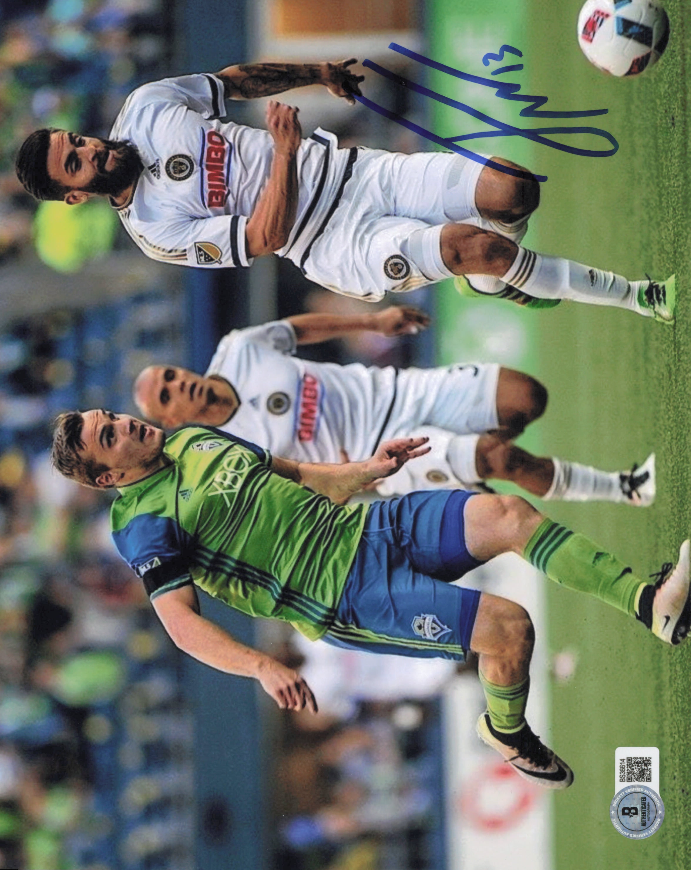 Jordan Morris Autographed 8x10 Photo Seattle Sounders Beckett BAS QR #BS36614 - Walmart.com
