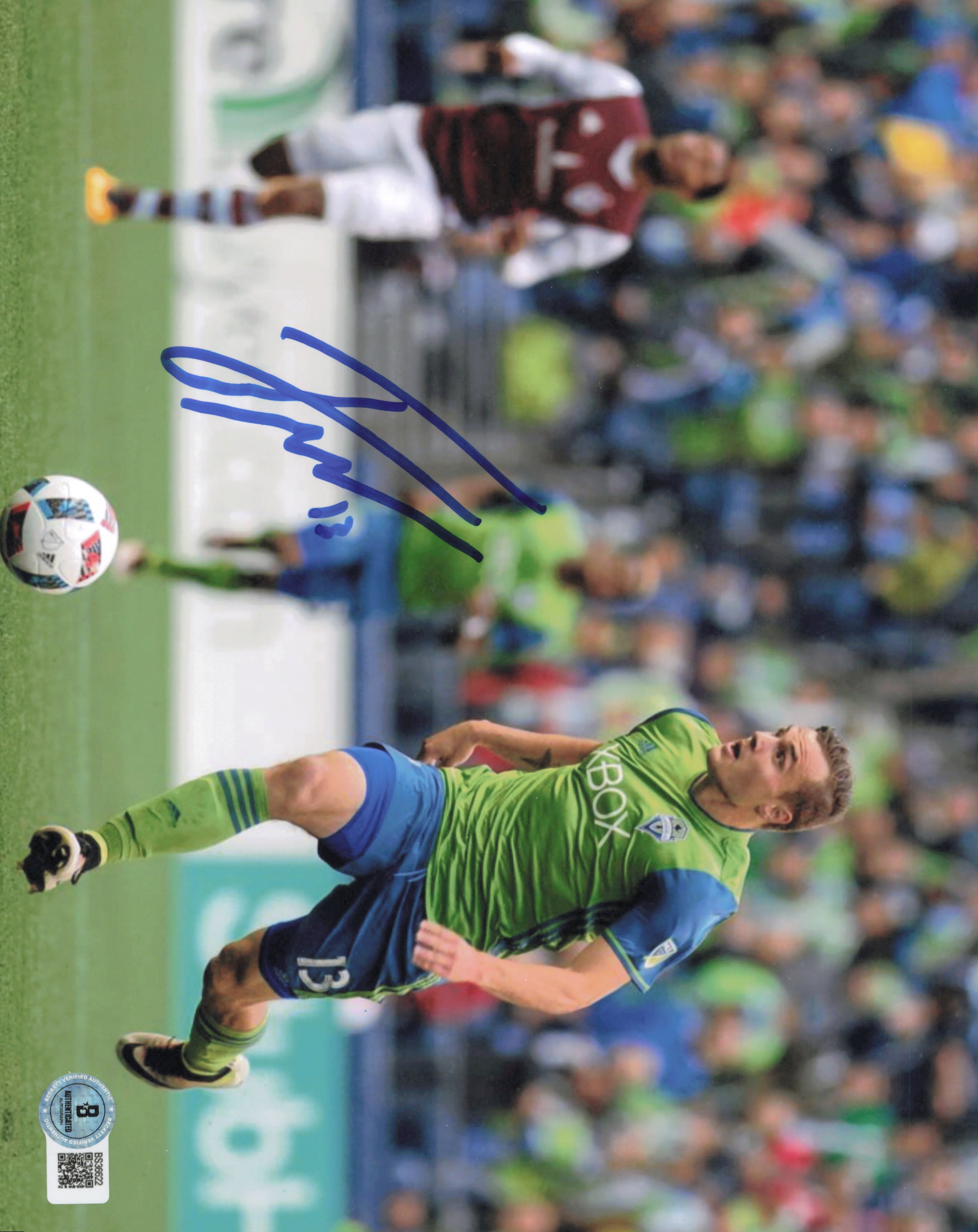 Jordan Morris Autographed 8x10 Photo Seattle Sounders Beckett BAS QR #BS36622 - Walmart.com