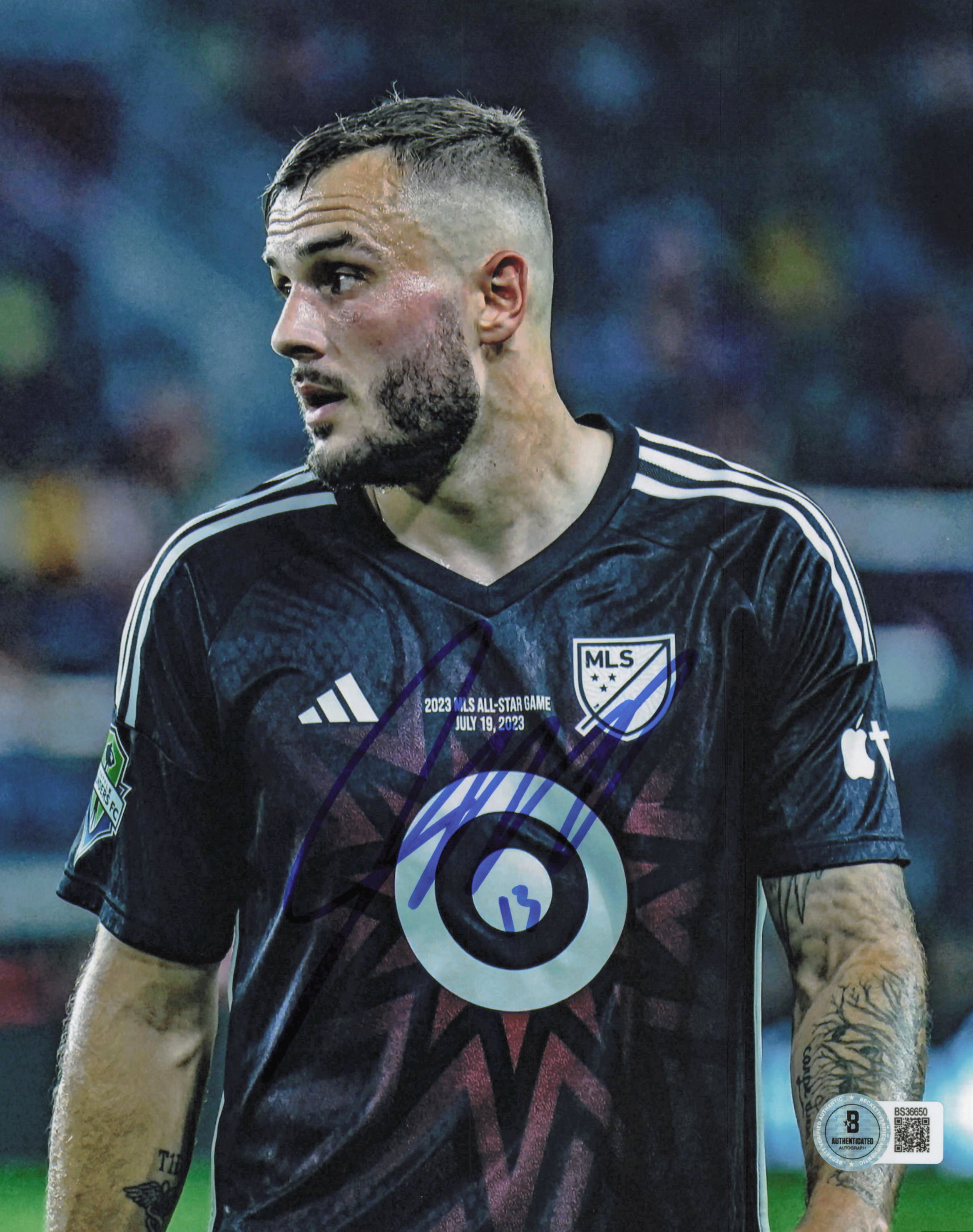 Jordan Morris Autographed 8x10 Photo Seattle Sounders Beckett BAS QR #BS36650 - Walmart.com