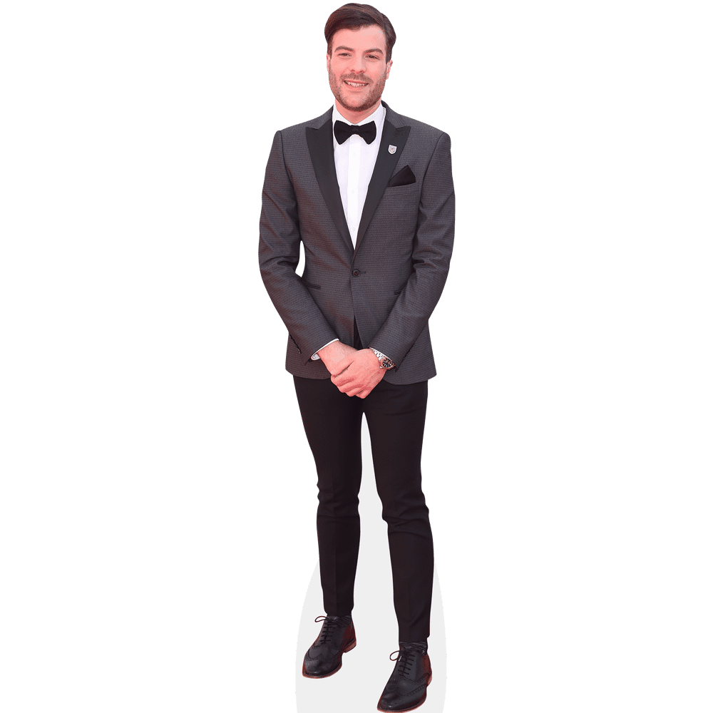Jordan North Bow Tie Lifesize Cardboard Cutout Standee