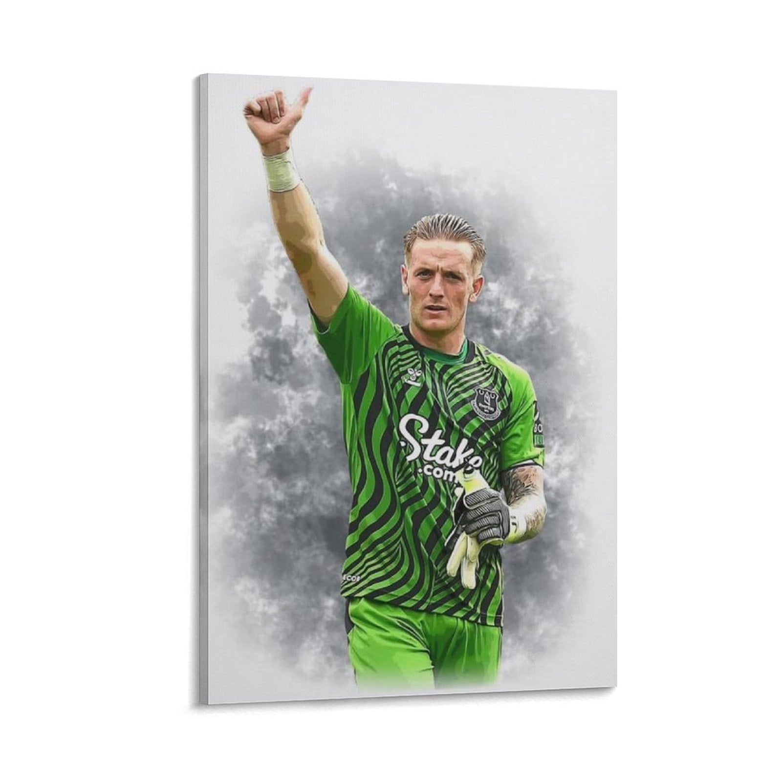 Jordan Pickford Canvas Poster Picture Print Canvas Poster Wall Paint ...