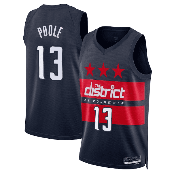 Jordan-Poole 2024 Navy Statement Edition Swingman-Men's-Jersey ...