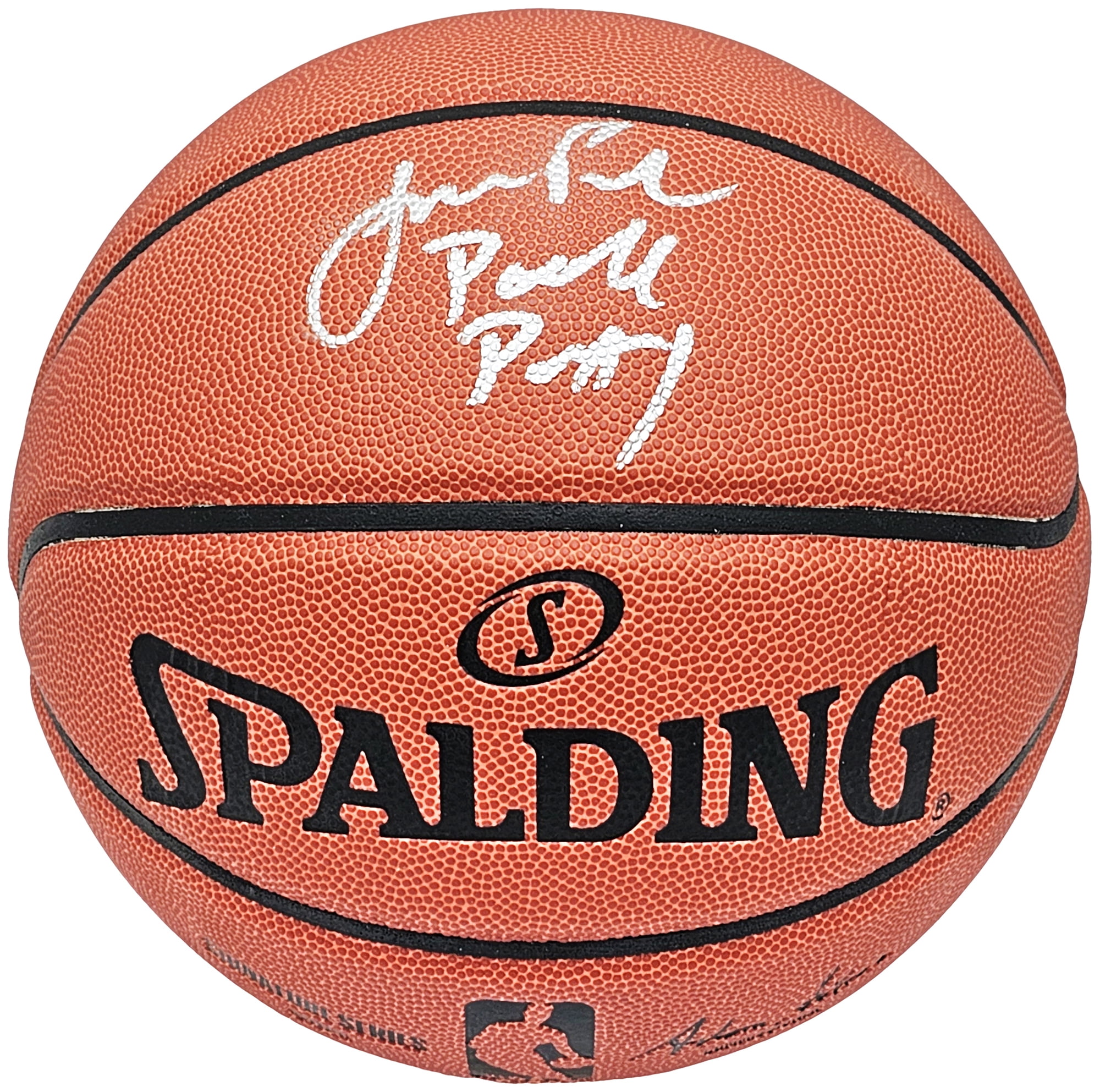 Jordan Poole Autographed Official Spalding Signature Series Basketball ...