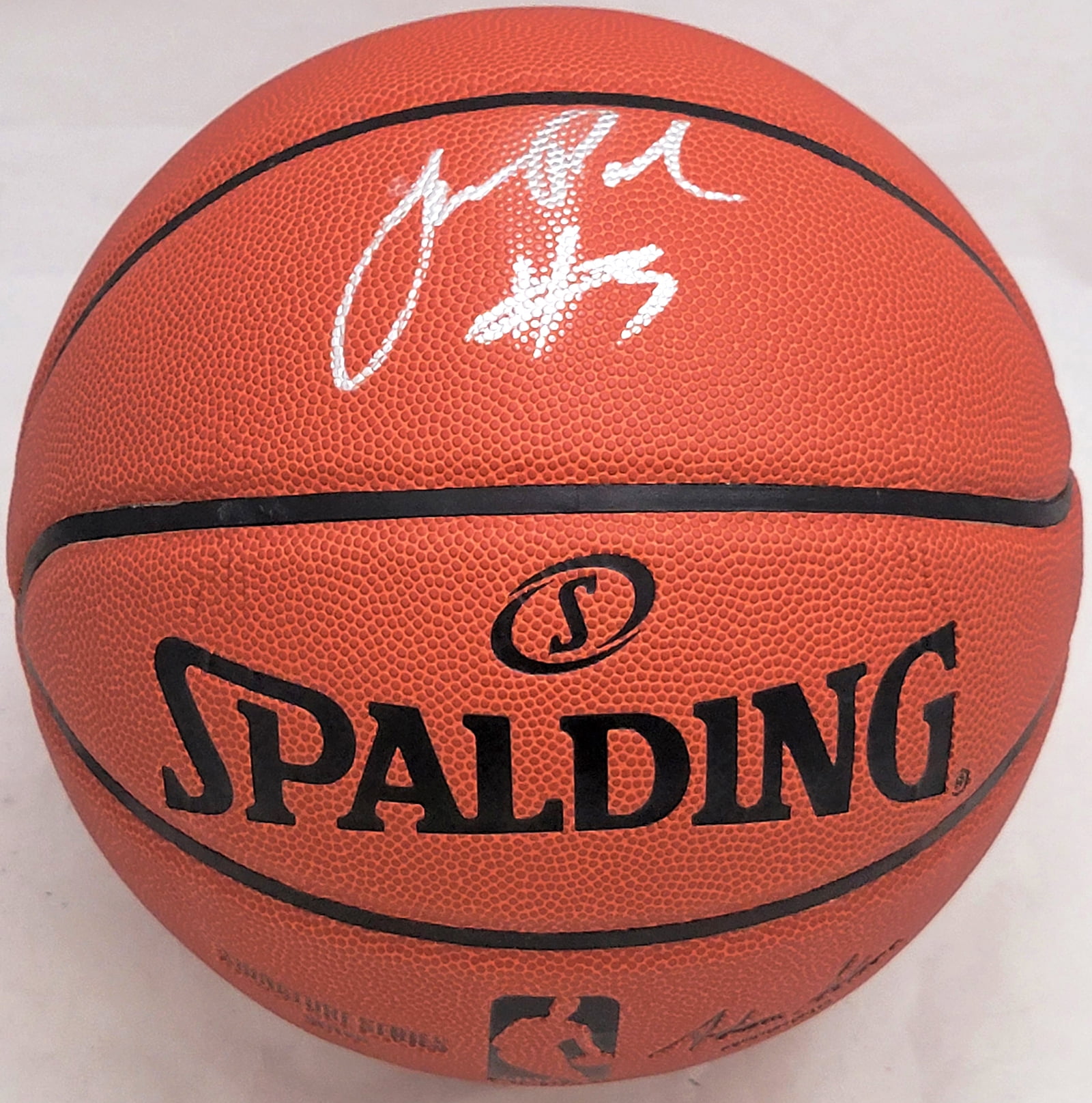 Jordan Poole Autographed Official Spalding Signature Series Basketball ...