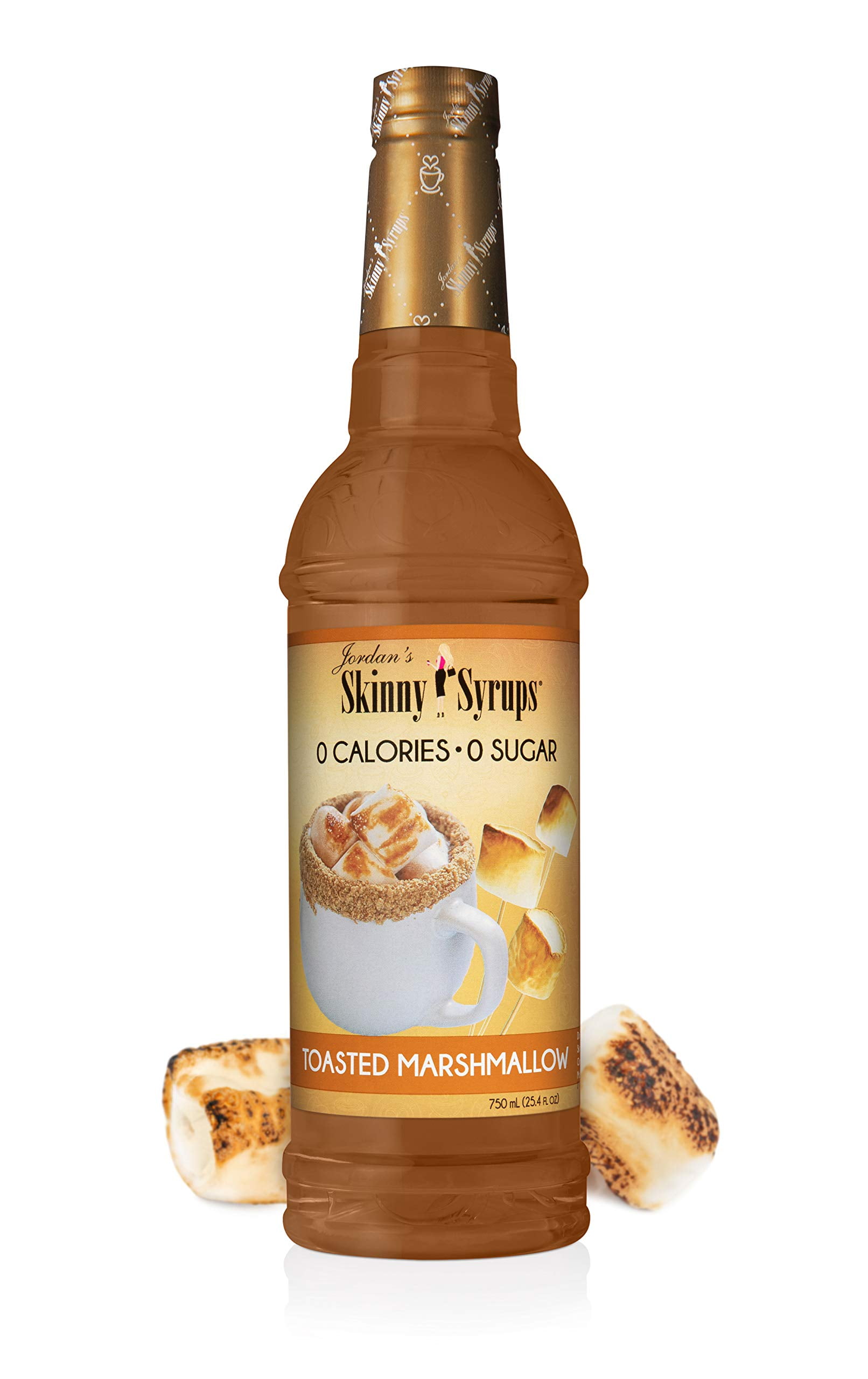 Jordan,S Skinny Syrups Sugar Free Coffee Syrup, Toasted Marshmallow ...