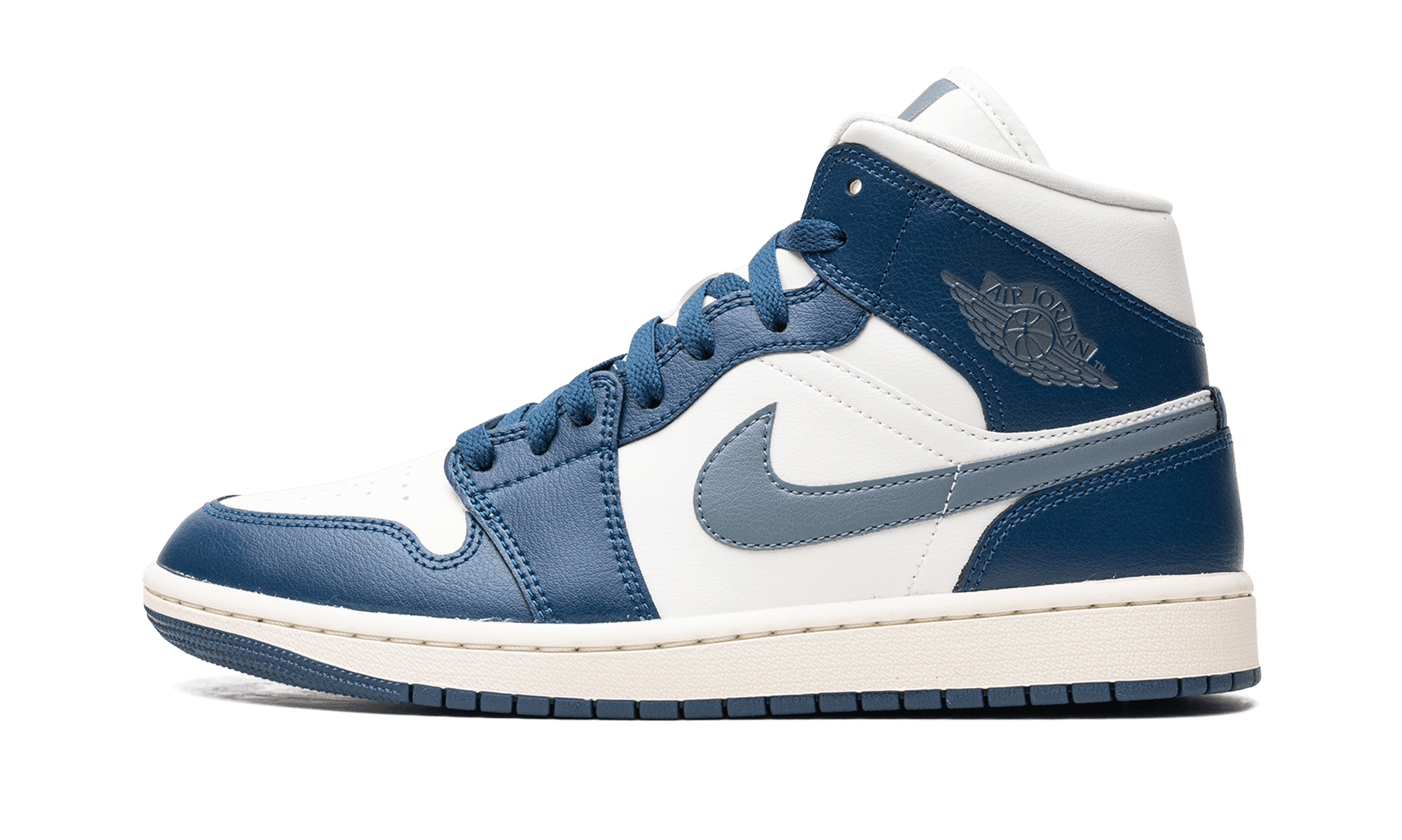 Jordan WOMENS AIR JORDAN 1 MID Womens "French Blue" BQ6472 414 BQ6472 ...