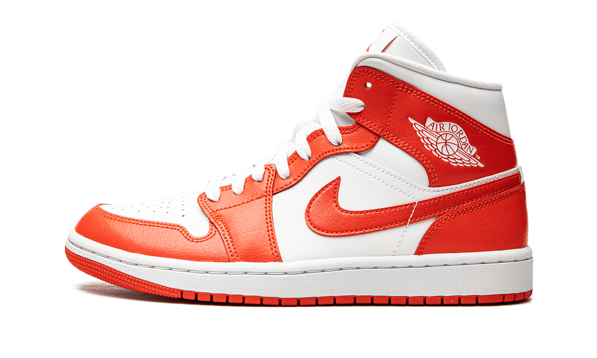 Jordan WOMENS AIR JORDAN 1 MID Womens "Habanero Red" BQ6472 116 BQ6472 ...