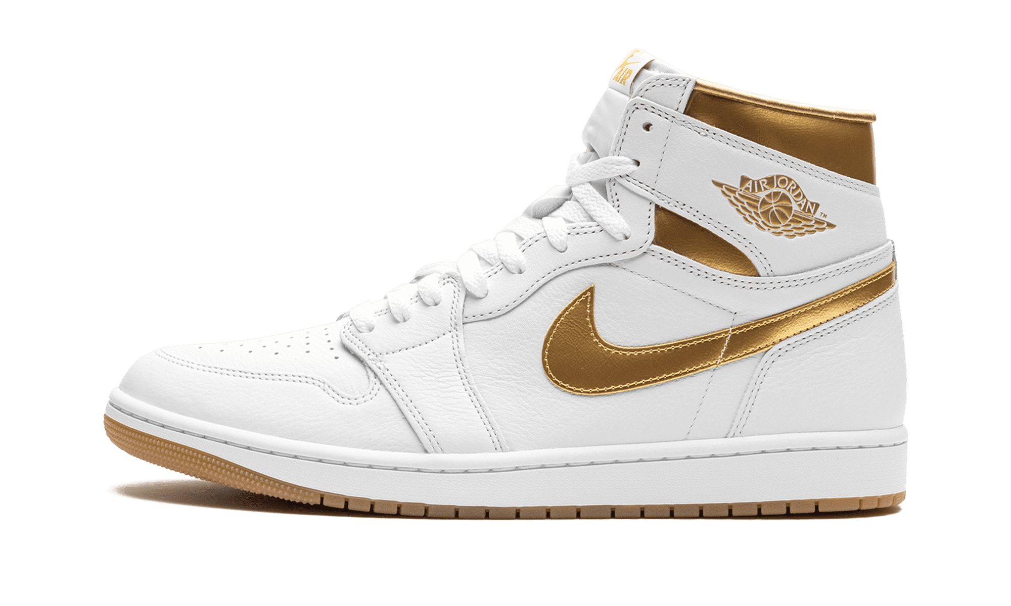 Jordan WOMENS AIR JORDAN 1 RETRO HIGH OG WMNS "Metallic Gold" FD2596 ...