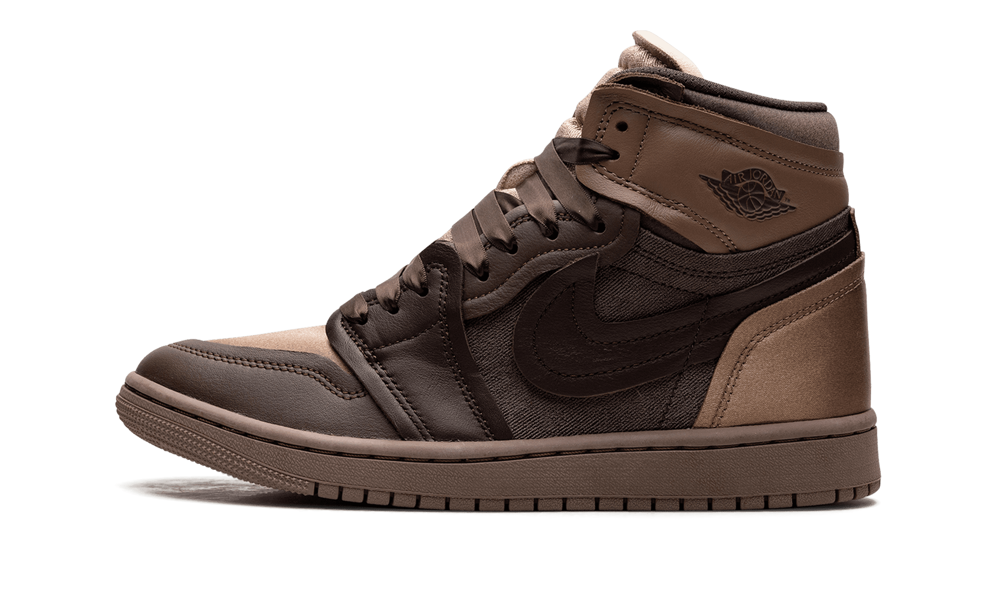 Jordan WOMENS Air Jordan 1 High WMNS "Method of Make Archaeo Brown ...