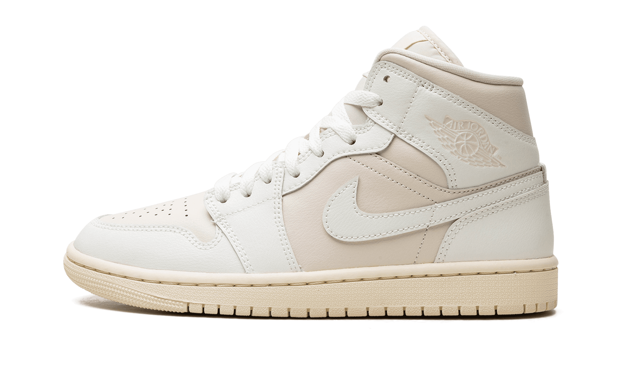 Jordan WOMENS Air Jordan 1 WMNS "White / Light Tan" BQ6472 201 from ...