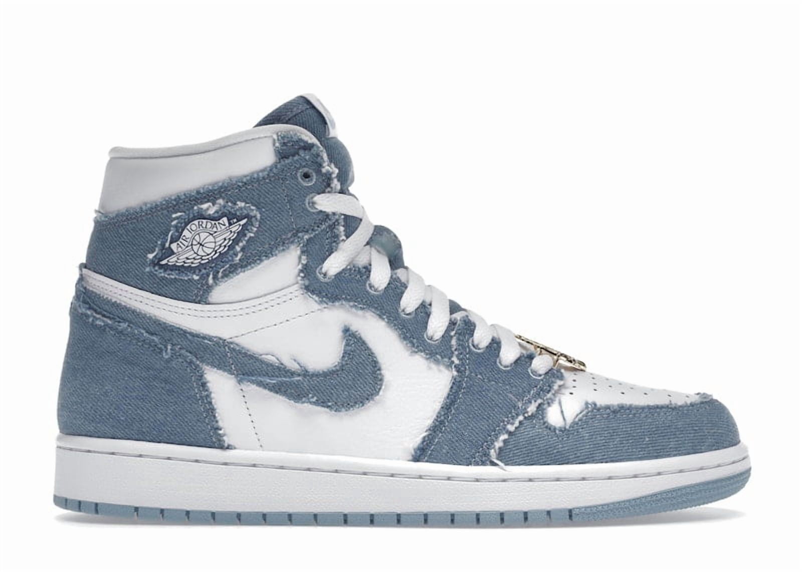 Jordan Women's 1 Retro High OG Denim Basketball Shoes, from StockX ...