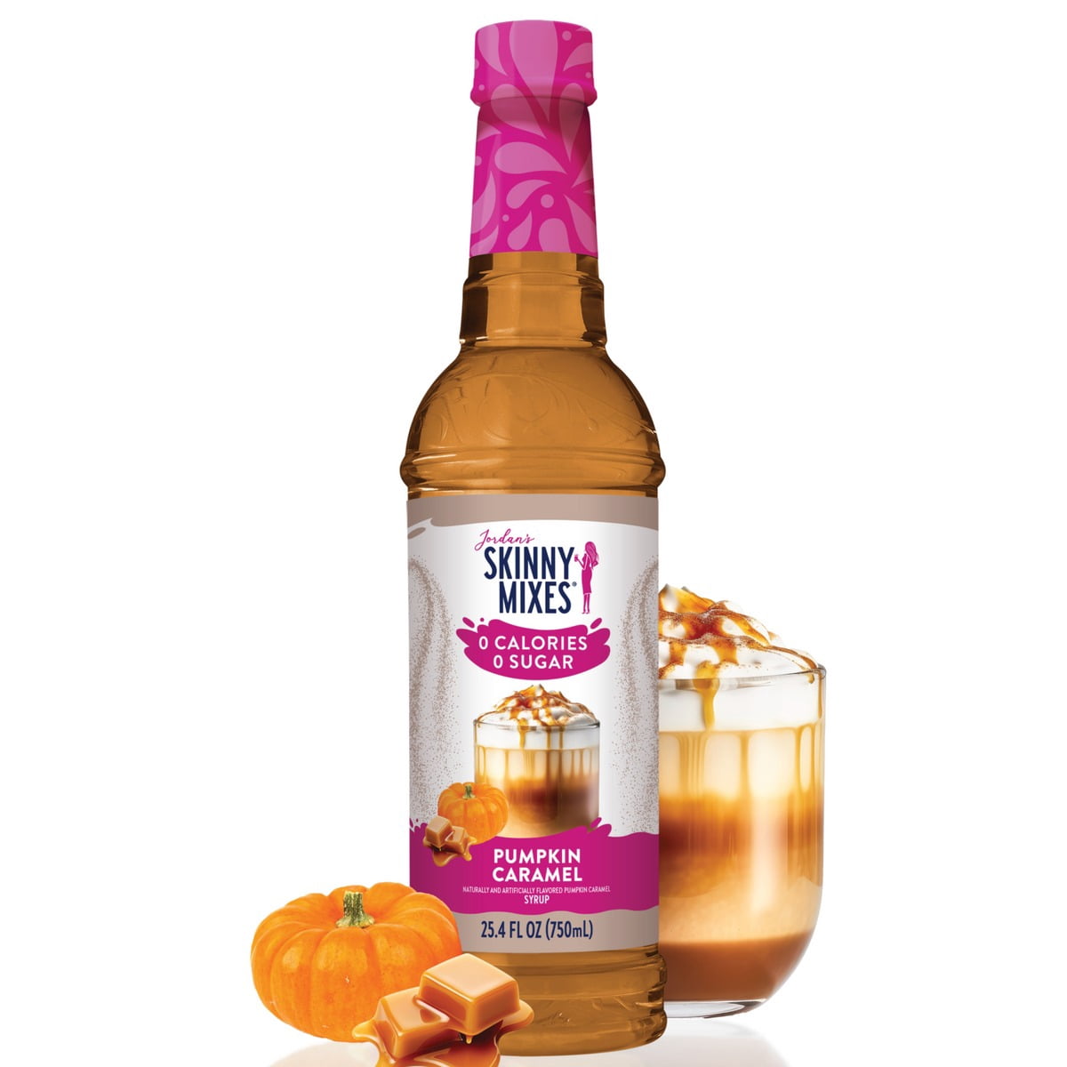 Jordan's Skinny Mixes - Pumpkin Caramel - 2 Pack - Walmart.com