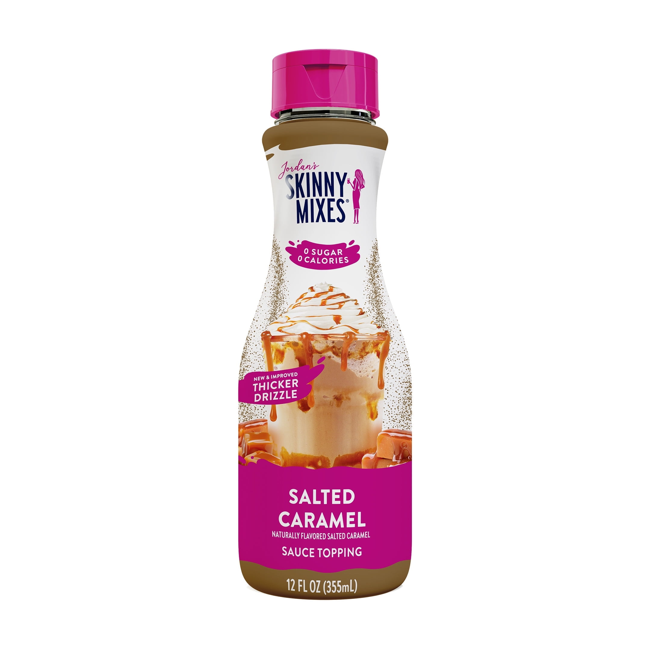 Skinny Mixes Salted Caramel Sauce, Unsweetened Caramel Flavoring for ...