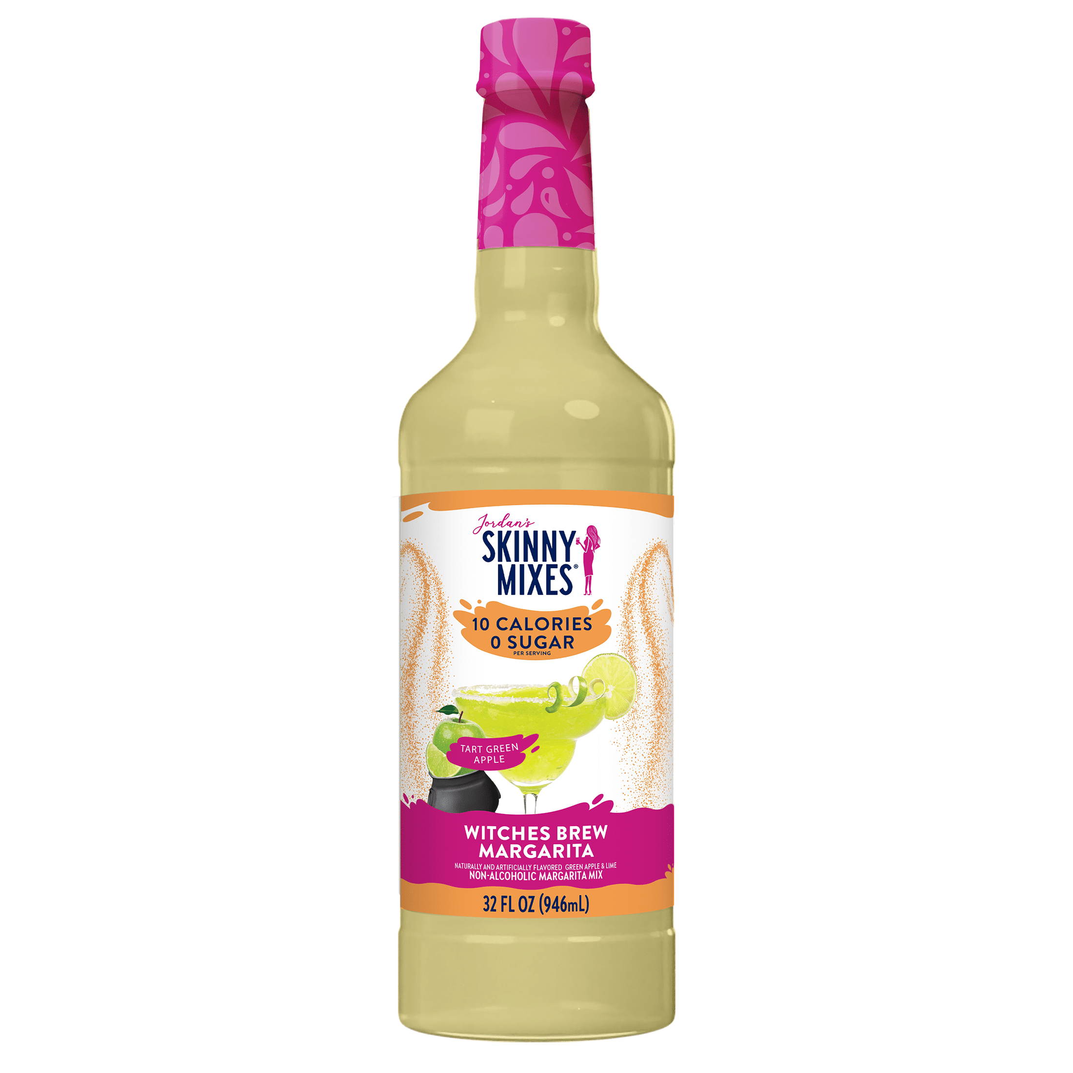 Jordan's Skinny Mixes Witches Brew Margarita Mix Liquid Syrup - 32oz ...