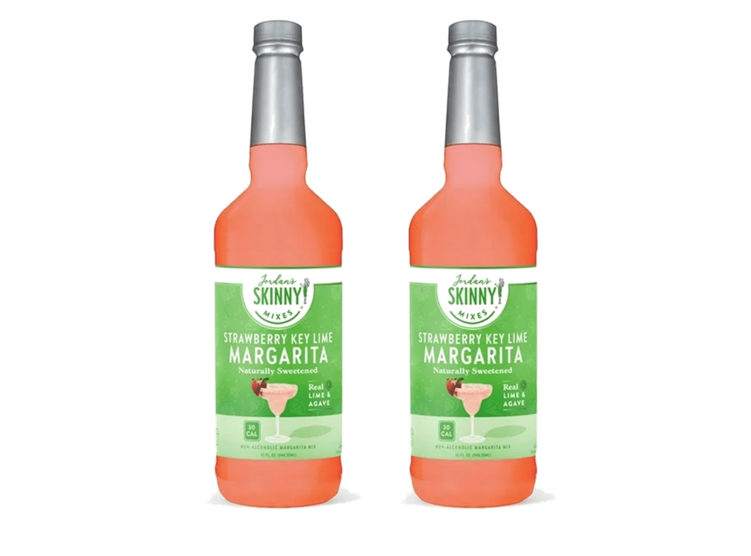 Jordan's Skinny Naturally Sweetened Strawberry Key Lime Margarita Mix ...