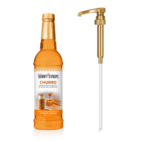 Jordan's Skinny Syrups Churro Flavor , Zero Calorie, Sugar-Free, Keto ...