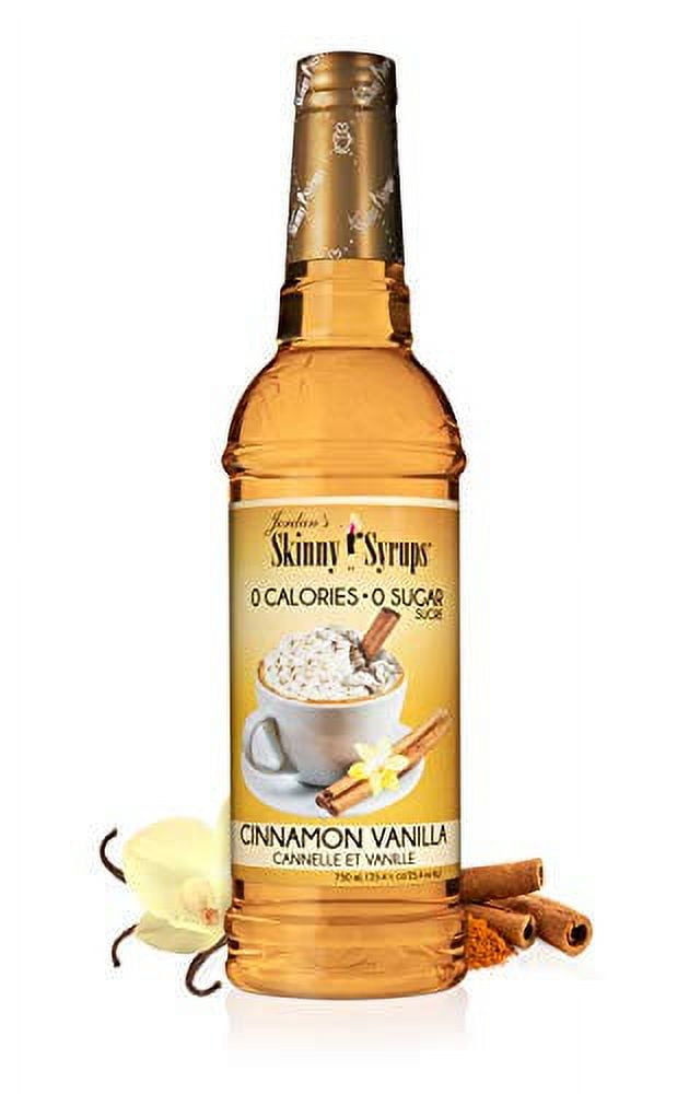 Jordan's Skinny Syrups Cinnamon .. Vanilla, Sugar Free Flavoring ...