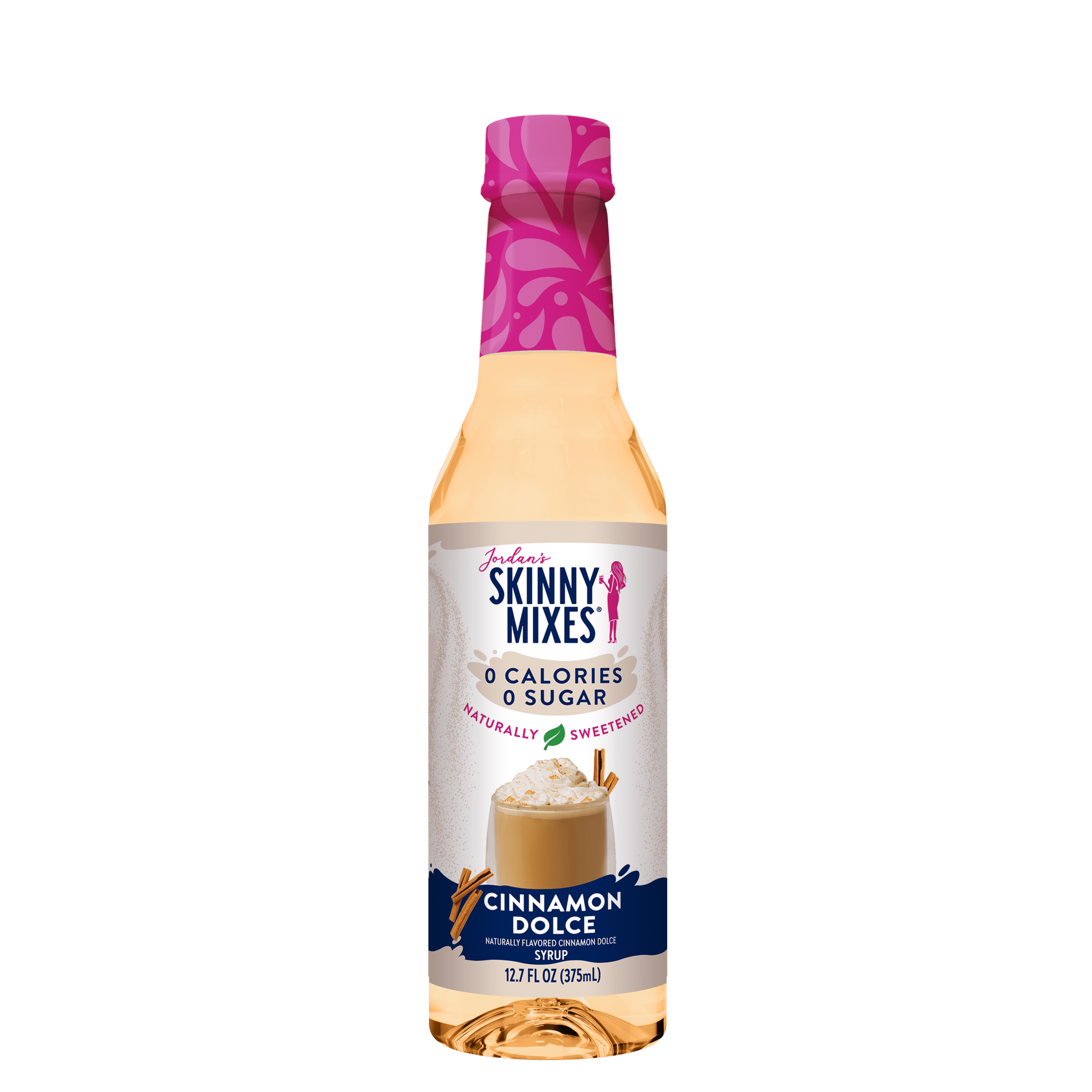 Jordan's Skinny Mixes Naturally Sweetened Cinnamon Dolce Syrup, 375 mL ...