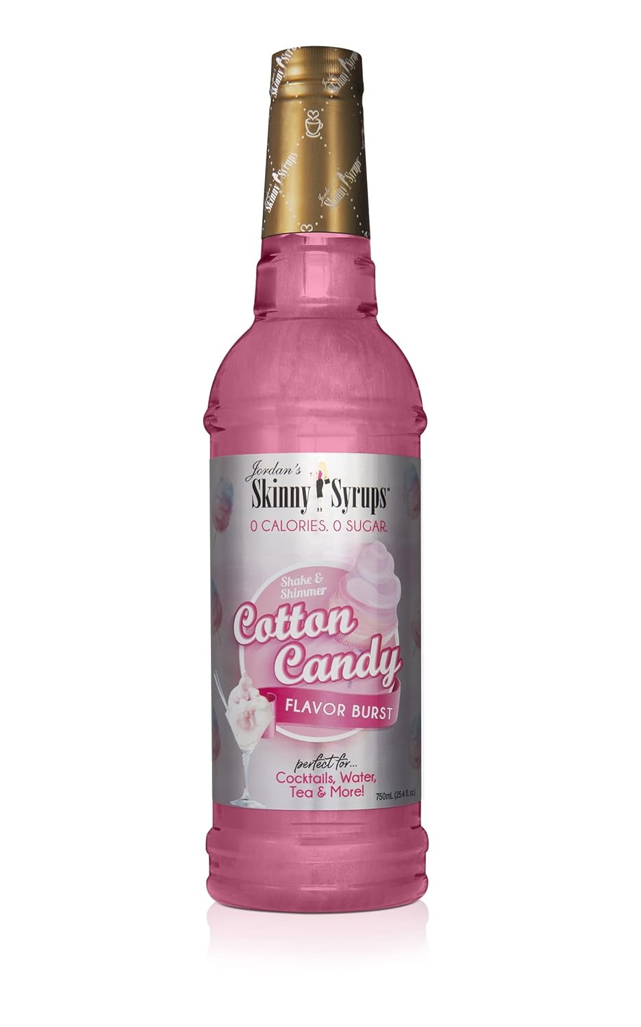 Jordan's Skinny Syrups Sugar Free Flavor Infusion Syrup - Cotton Candy ...