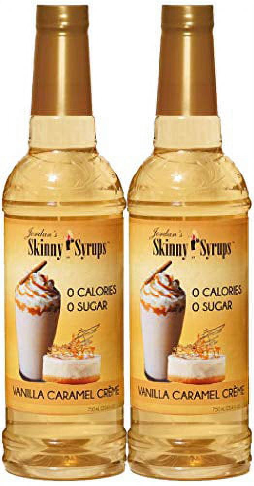 Jordan's Skinny Syrups Sugar Free Vanilla Caramel Creme 750 ml (Pack of ...