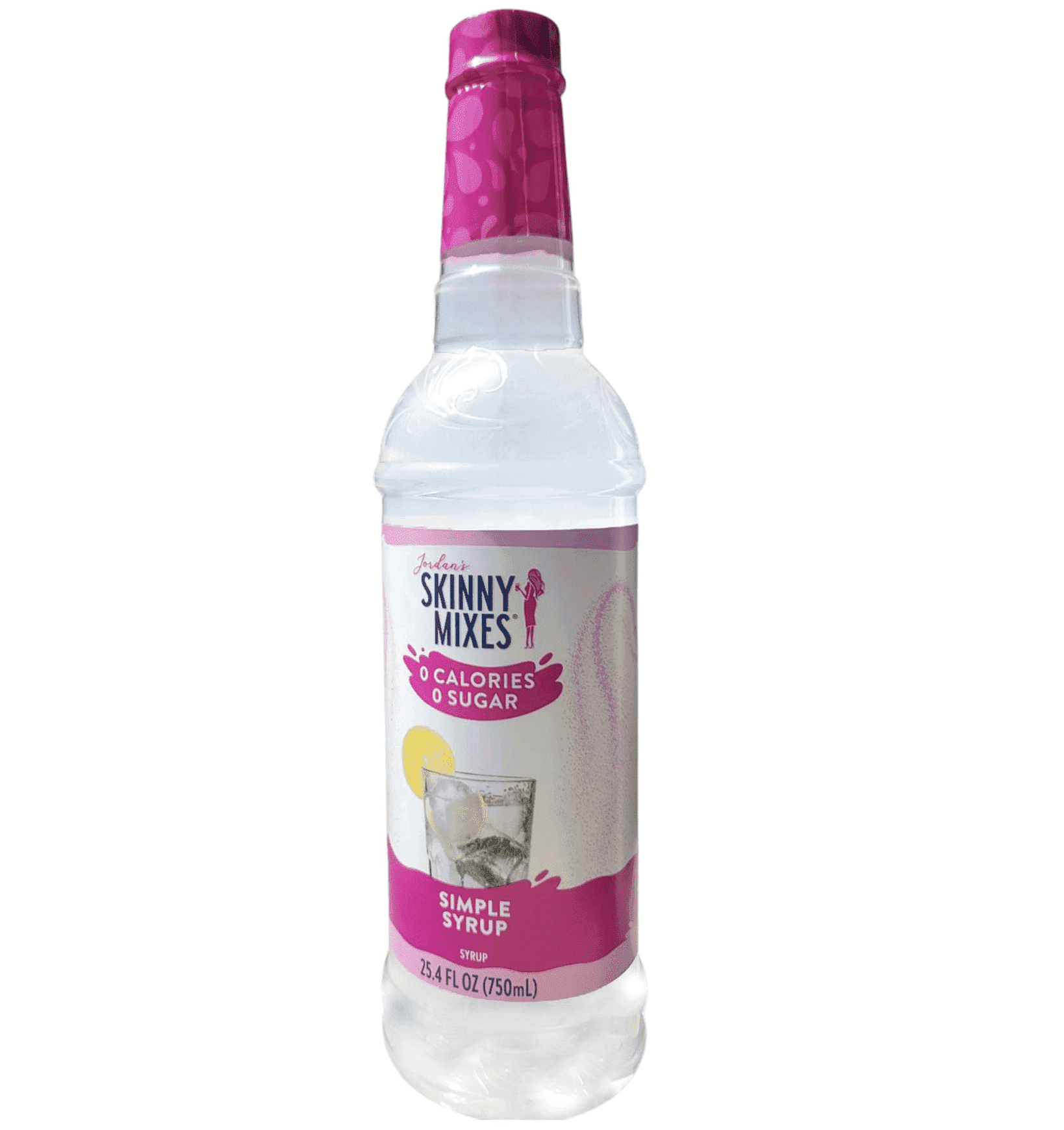 Jordan's Skinny Mixes Sugar Free Simple Syrup, 750 ml (24.5 Fluid Ounce ...