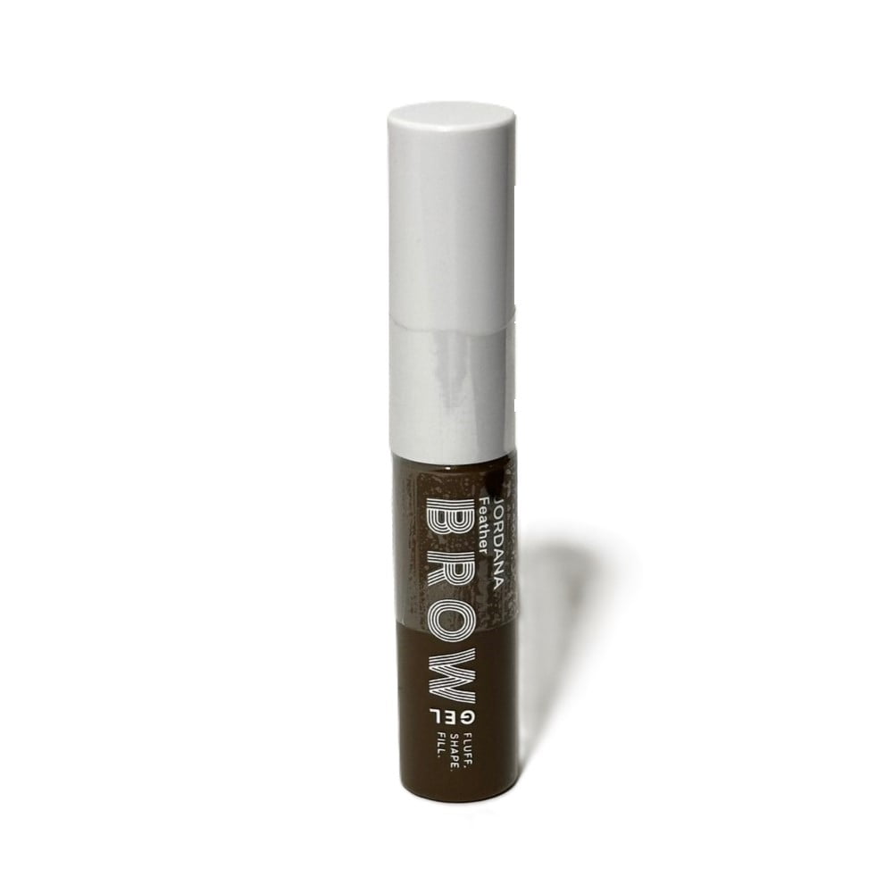 Jordana Feather Brow Gel 03 Brunette 0.109 Oz. - Walmart.com