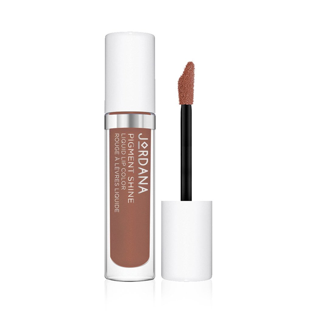 Jordana Pigment Shine Liquid Lip Color Don't Be Latte 04 - Walmart.com