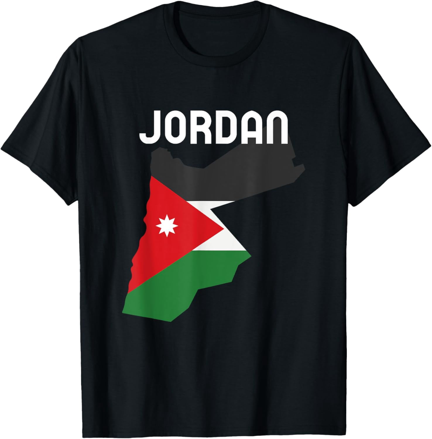Jordanian Shirt Jordan Flag Jordanian Independence Day T-Shirt ...