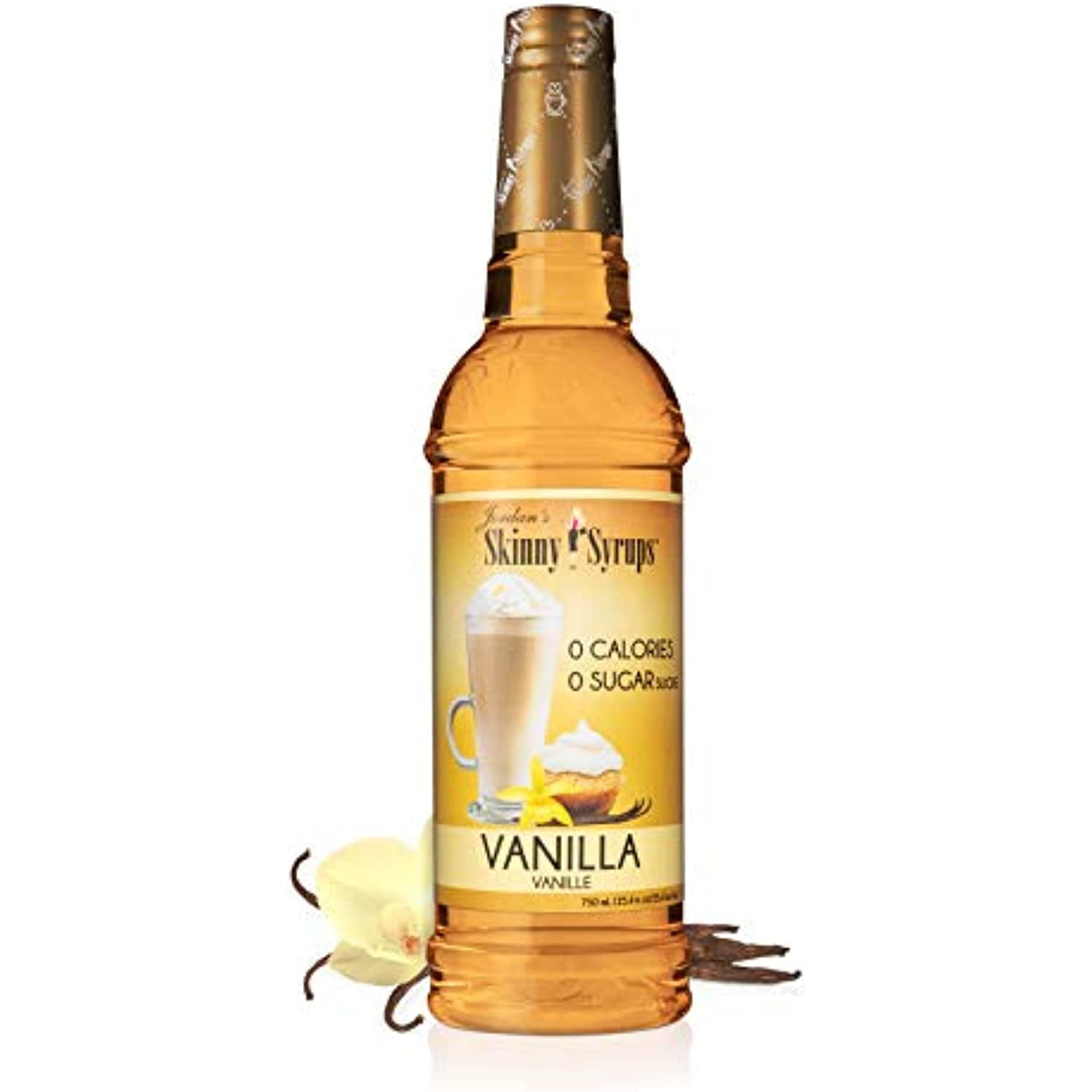 Skinny Mixes Vanilla Syrup, 25.4 Ounce Bottle - Walmart.com