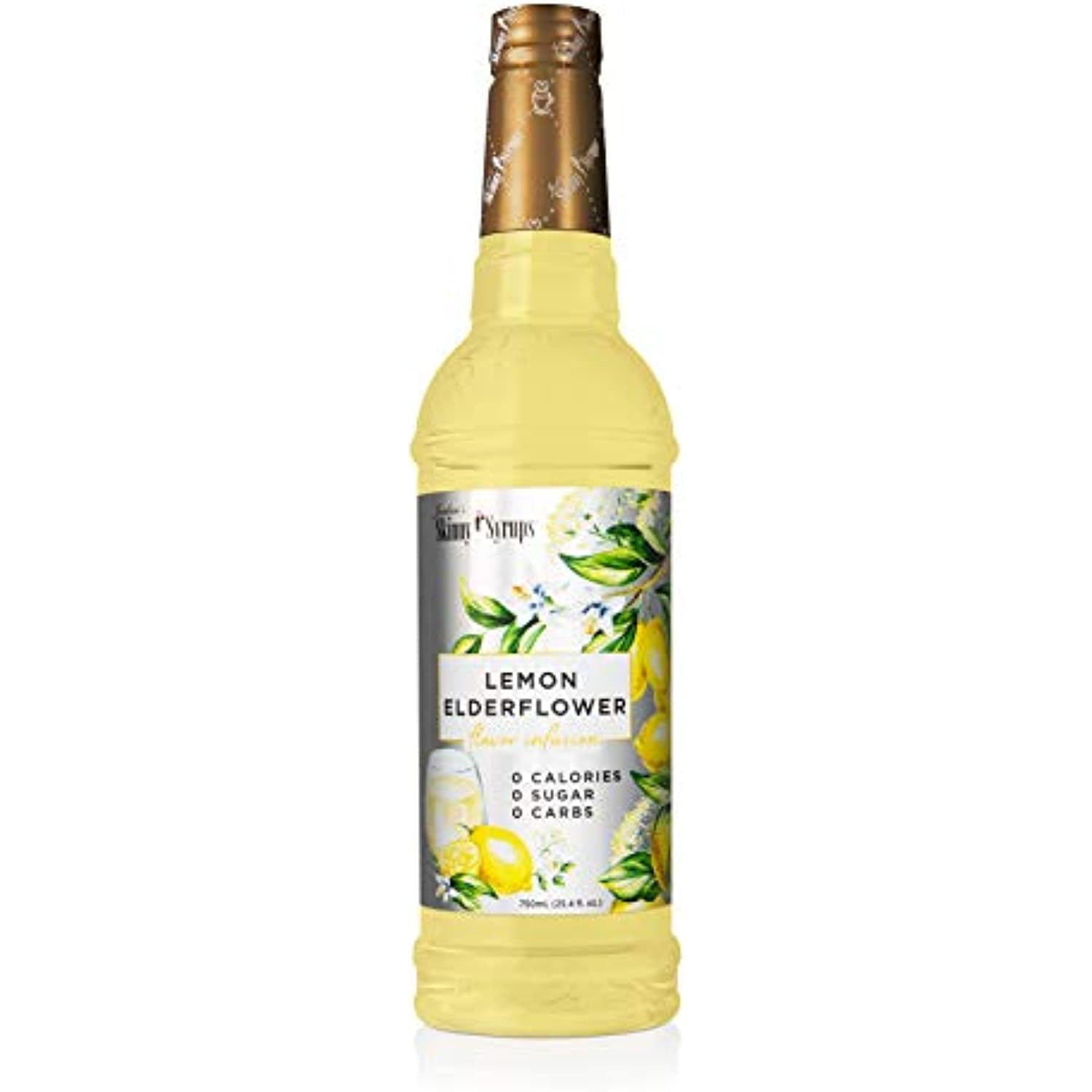 Jordans Sugar-Free Flavored Skinny Syrup, Large 25.4-Oz. Bottle (Lemon ...