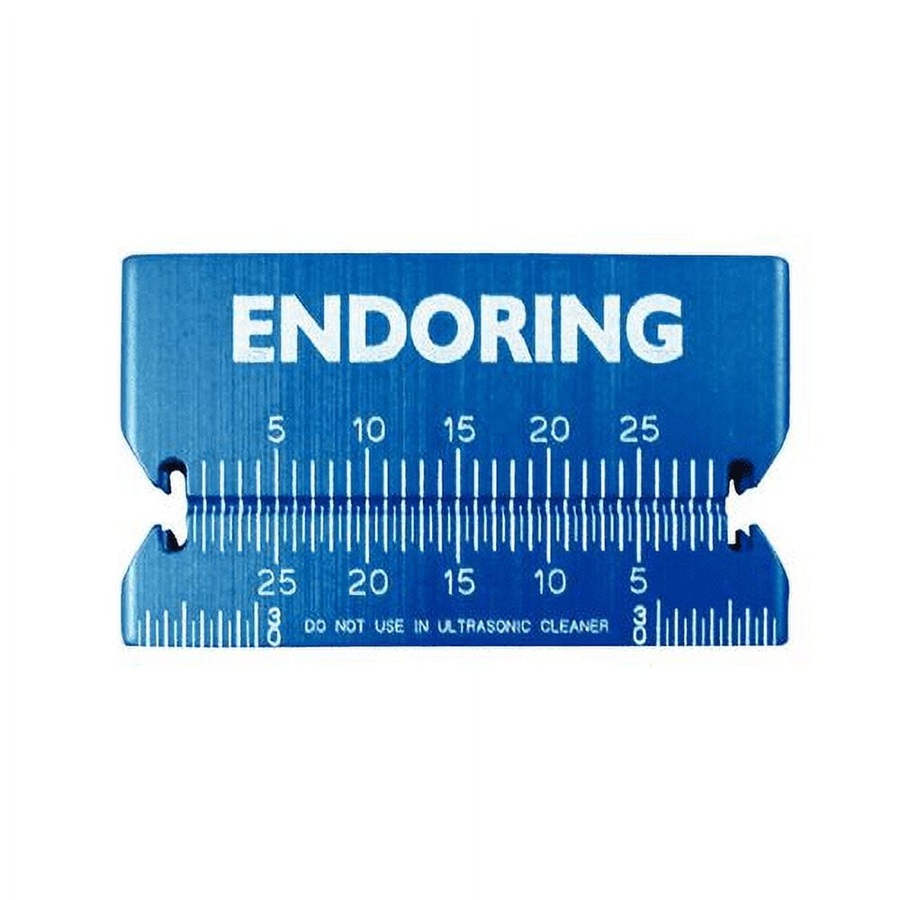 Jordo ERR-S EndoRing Endodontic File Ruler Blue Aluminum Autoclavable ...